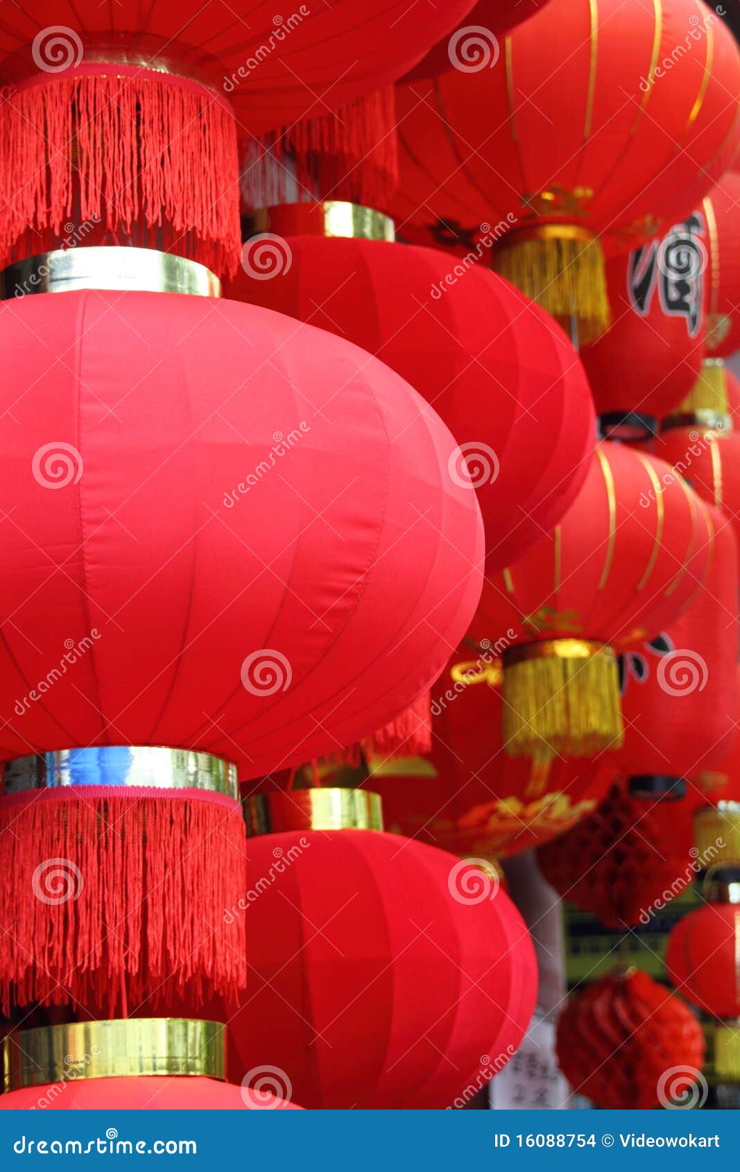 Linterna china foto de archivo. Imagen de cultura, rojo - 16088754