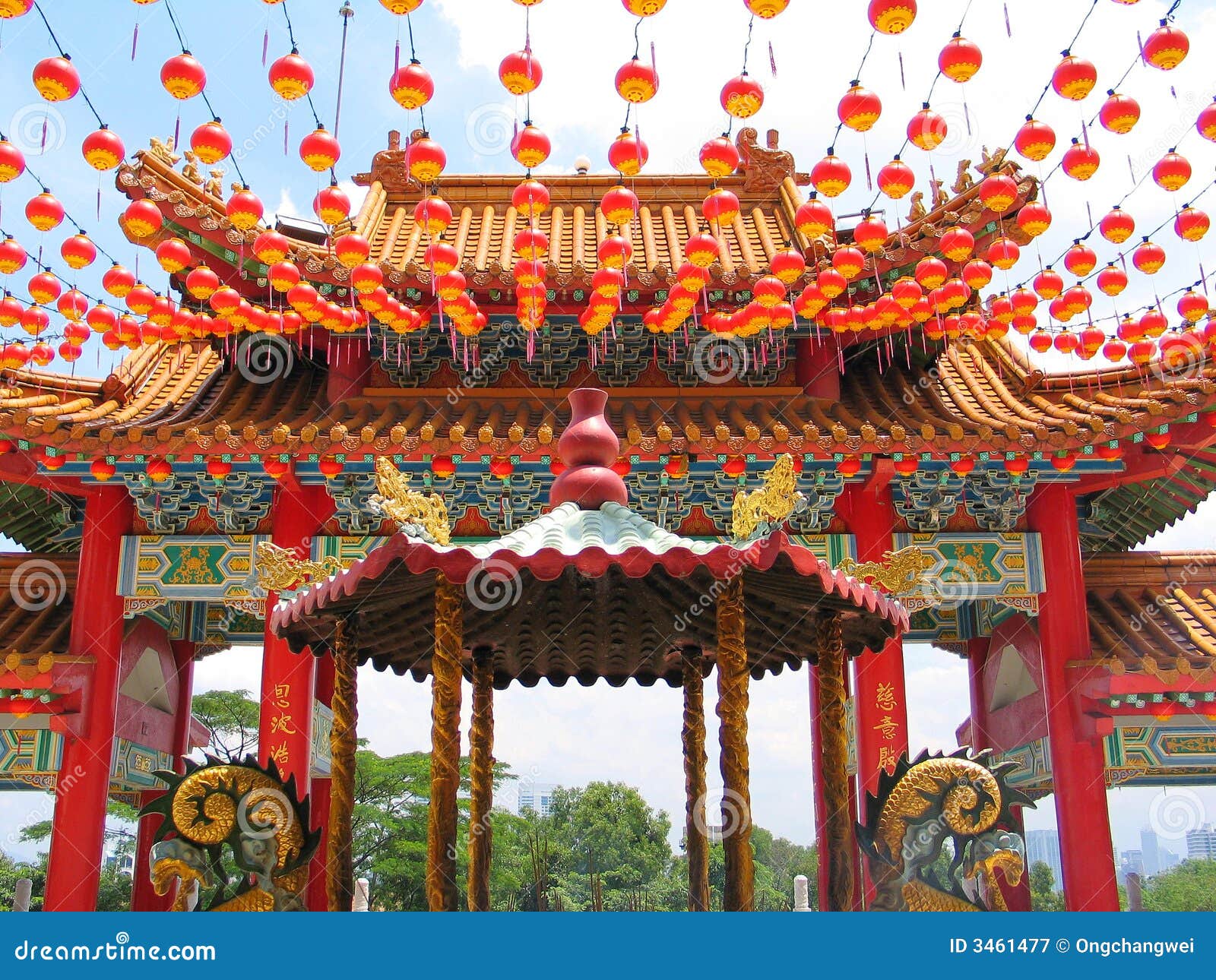 Linterna china imagen de archivo. Imagen de porcelana - 3461477