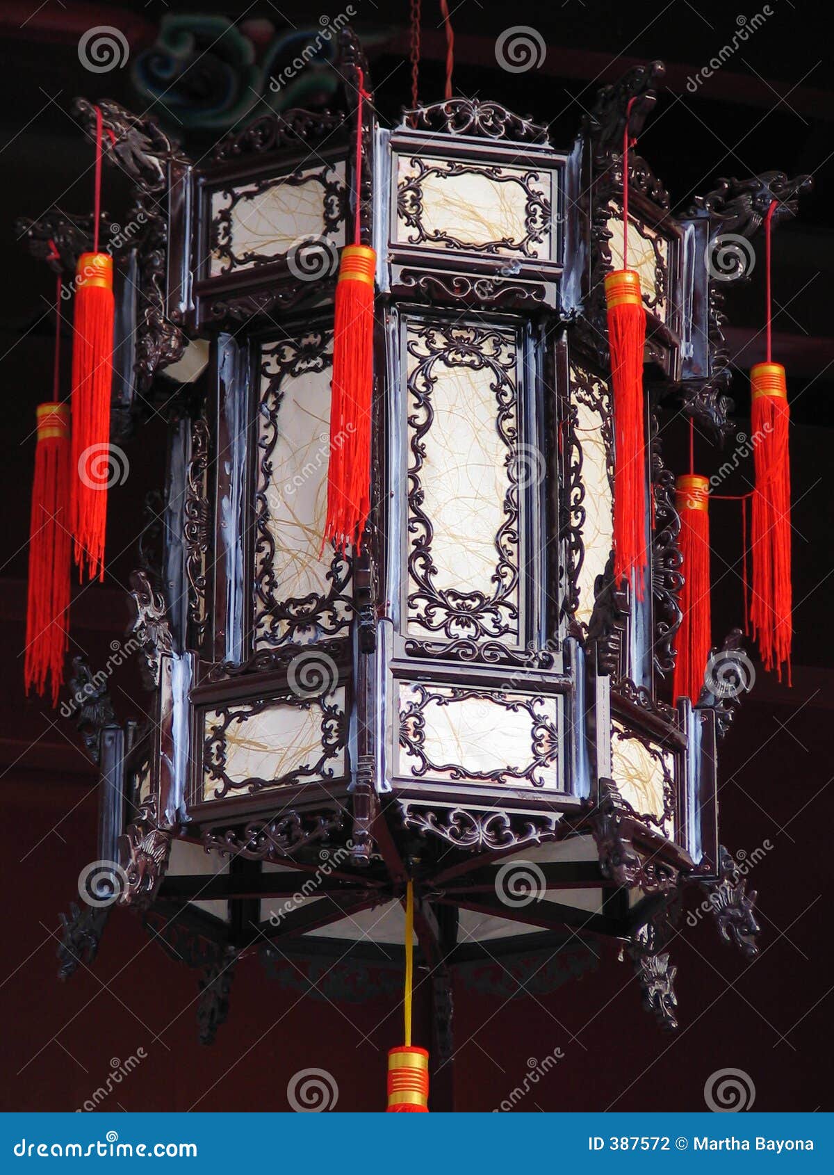 Linterna china foto de archivo. Imagen de oriental, asia - 387572