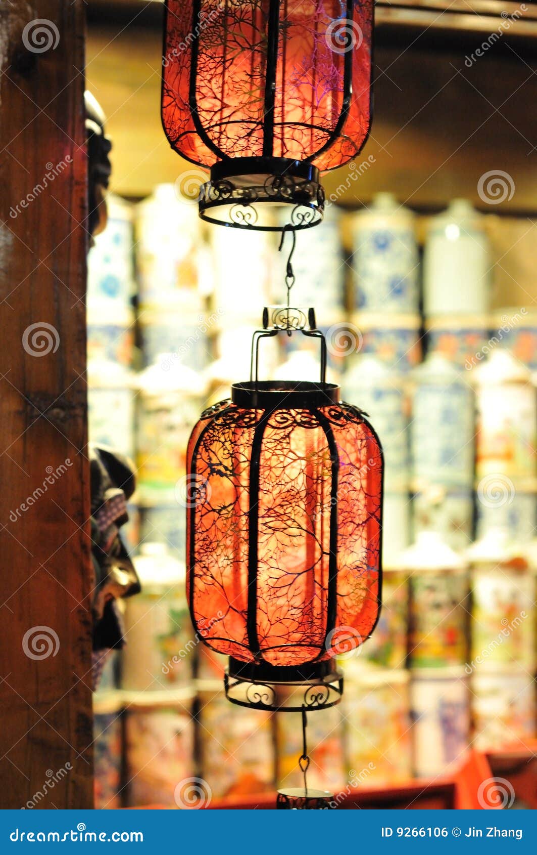 Linterna china foto de archivo. Imagen de beijing, linterna - 9266106