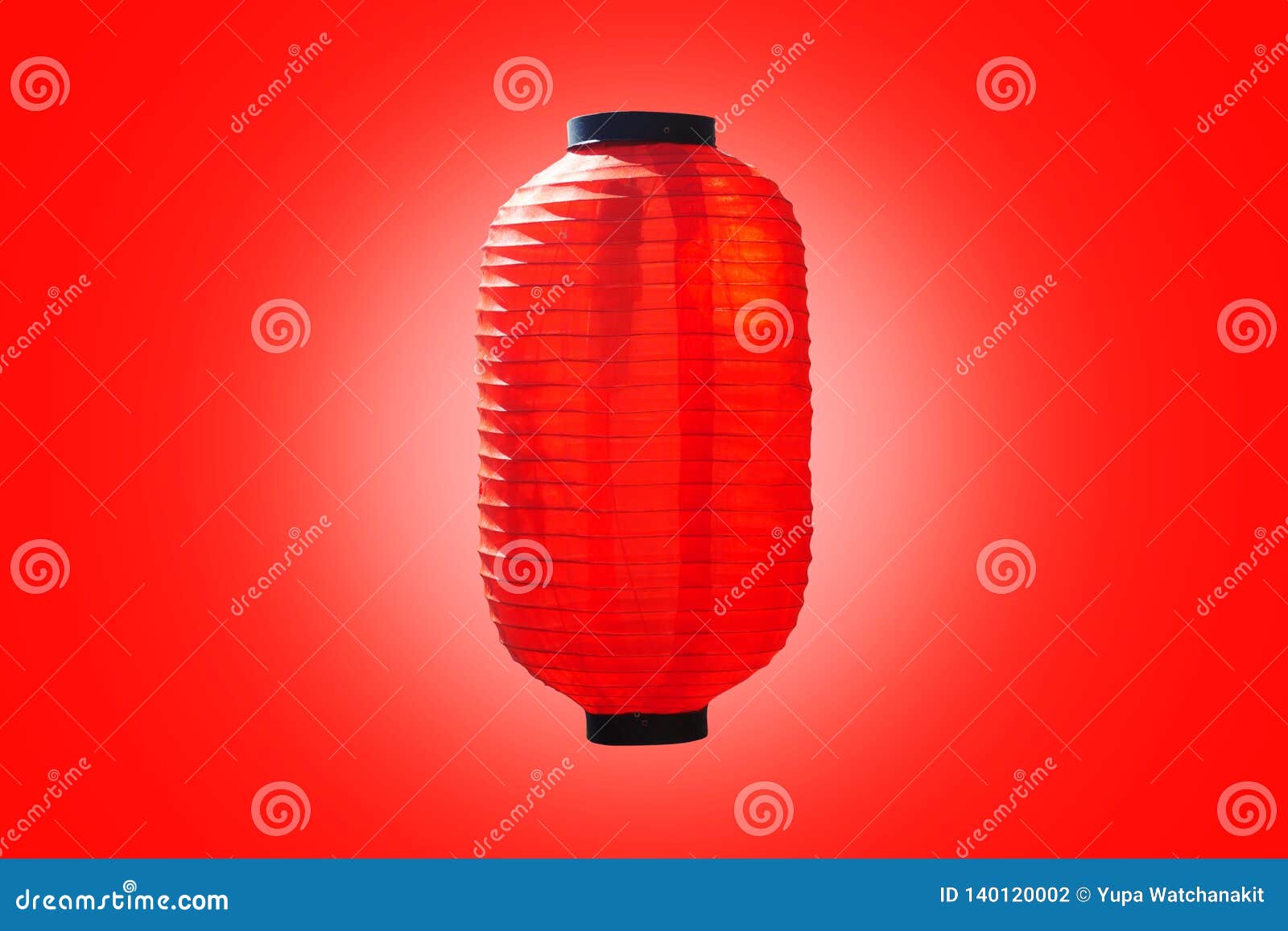 Linterna China Aislada En Rojo Foto de archivo - Imagen de ornamento ...