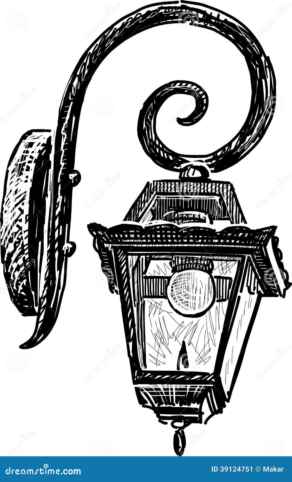 Dibujo De Linterna Vintage Antigua Linterna Vintage Con Una Vela PNG