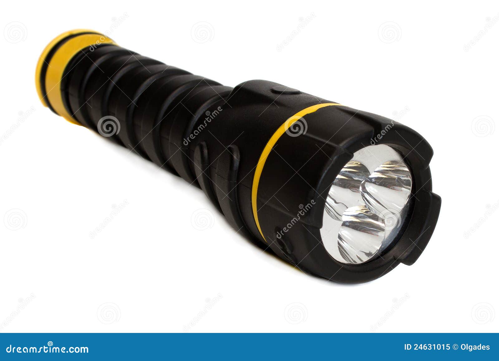 Linterna Negra Aislada En El Fondo Blanco Imagen de archivo - Imagen de ...