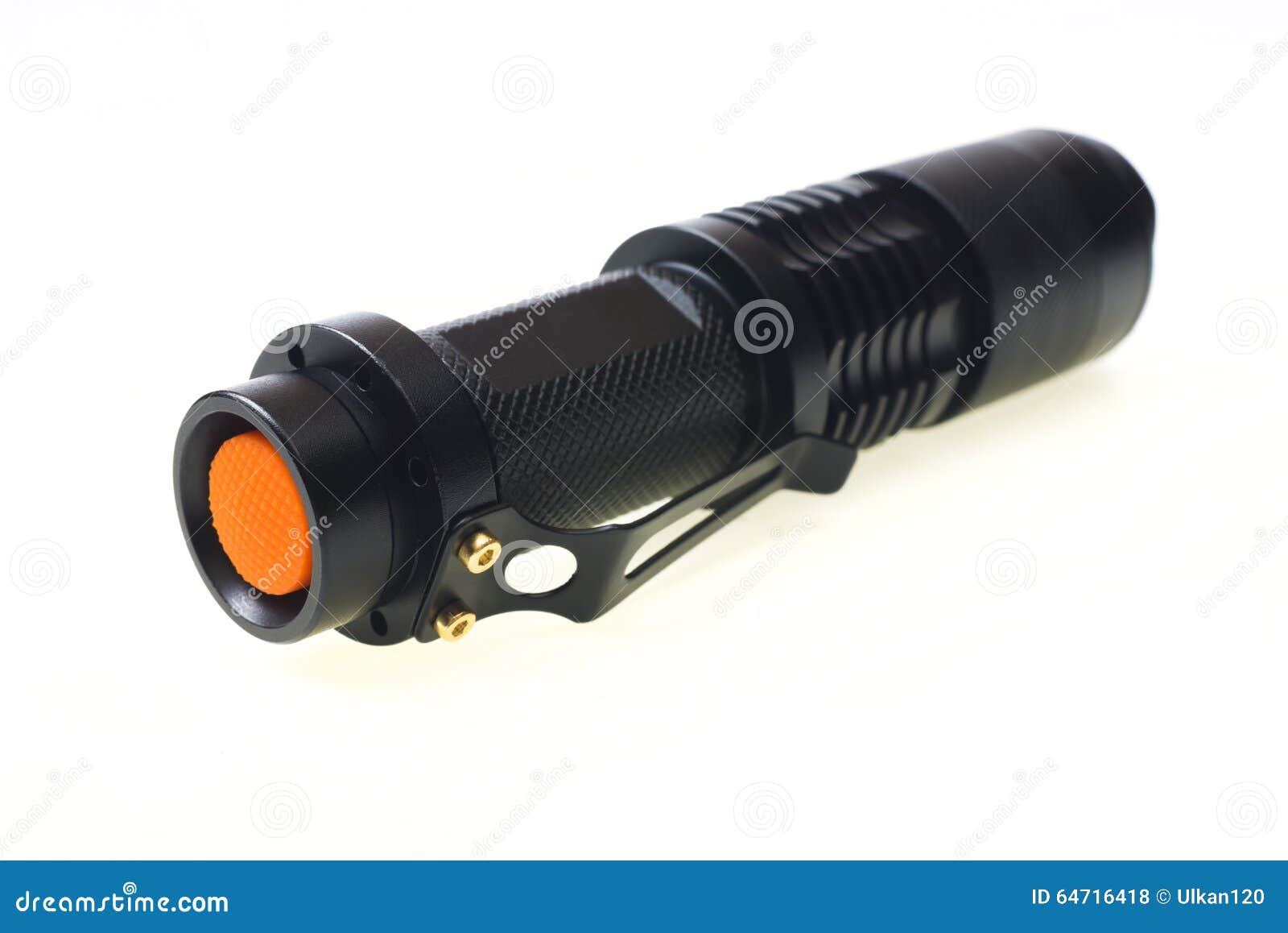 Linterna Negra En El Fondo Blanco Foto de archivo - Imagen de blanco ...