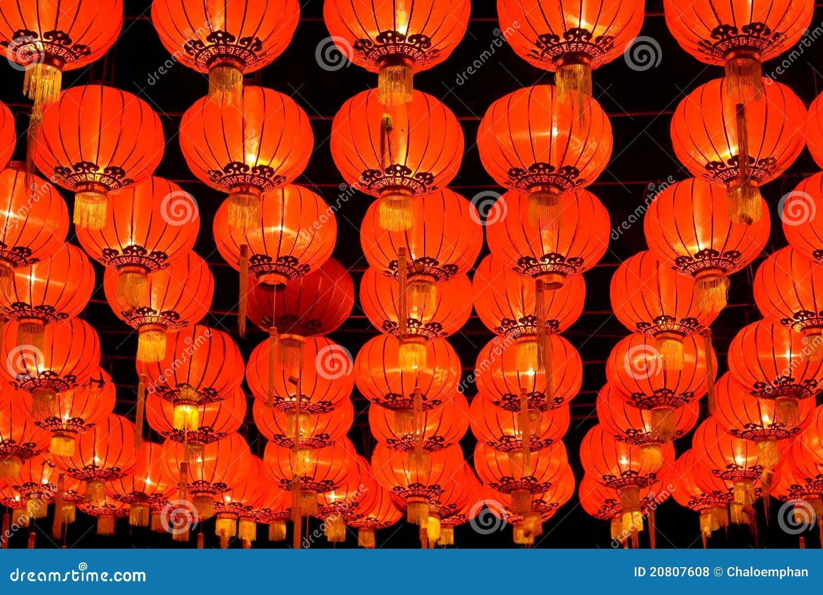 Linternas chinas foto de archivo. Imagen de colgante - 20807608