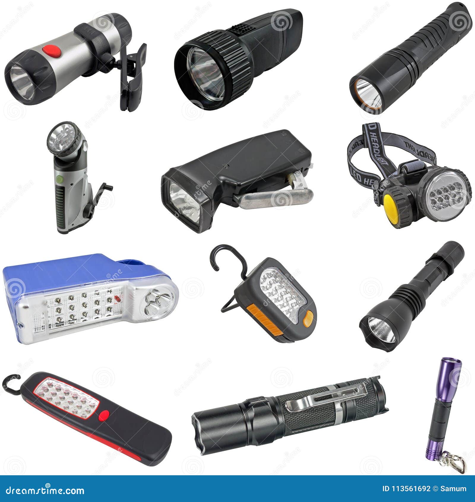 Linternas De Diversos Tipos Foto de archivo - Imagen de ayuda ...