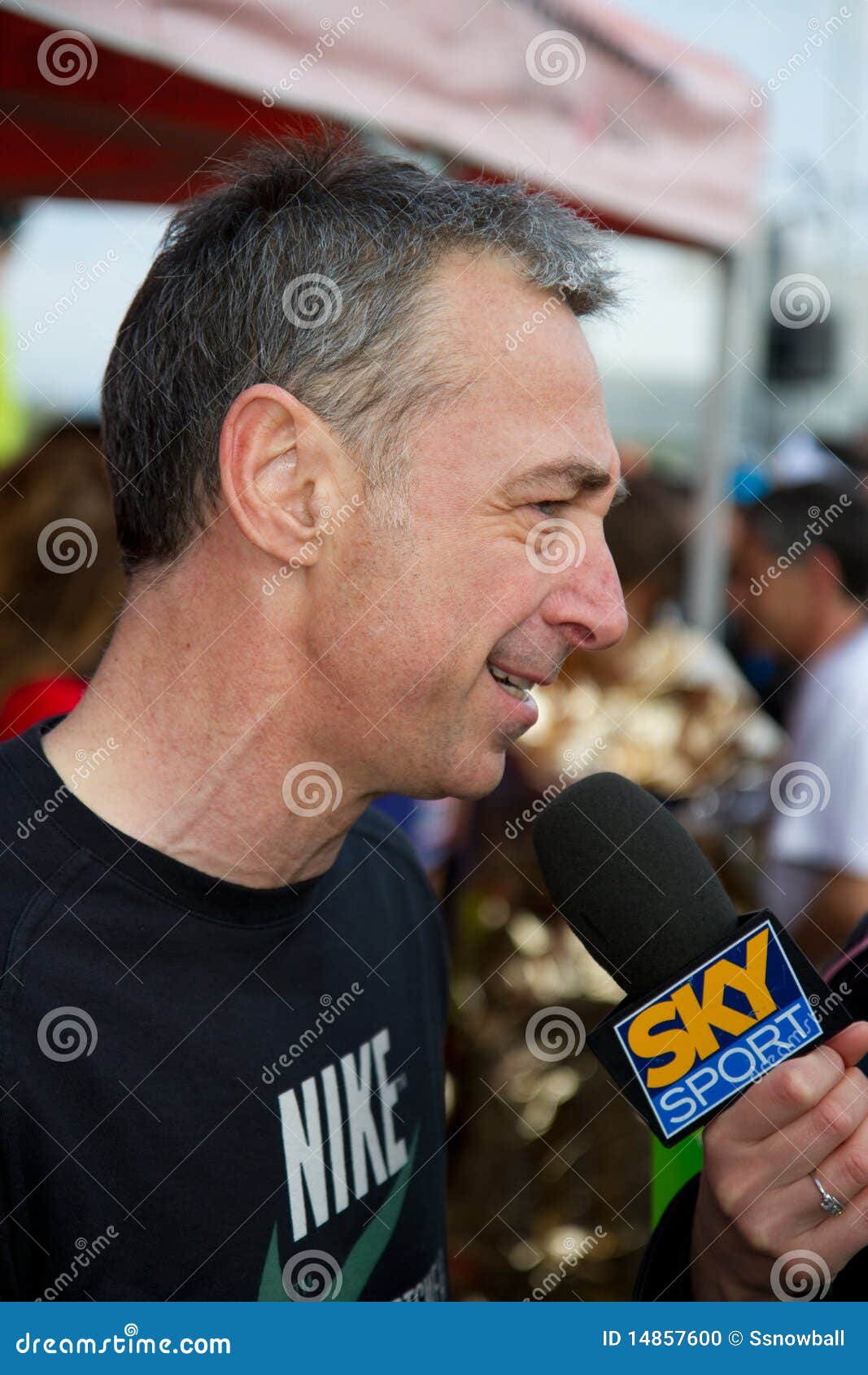 Linus deejay editorial image. Image of jockey, aerobics - 14857600