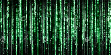 Linux Terminal Matrix Effect Hacker Background Style AI-Created Content ...