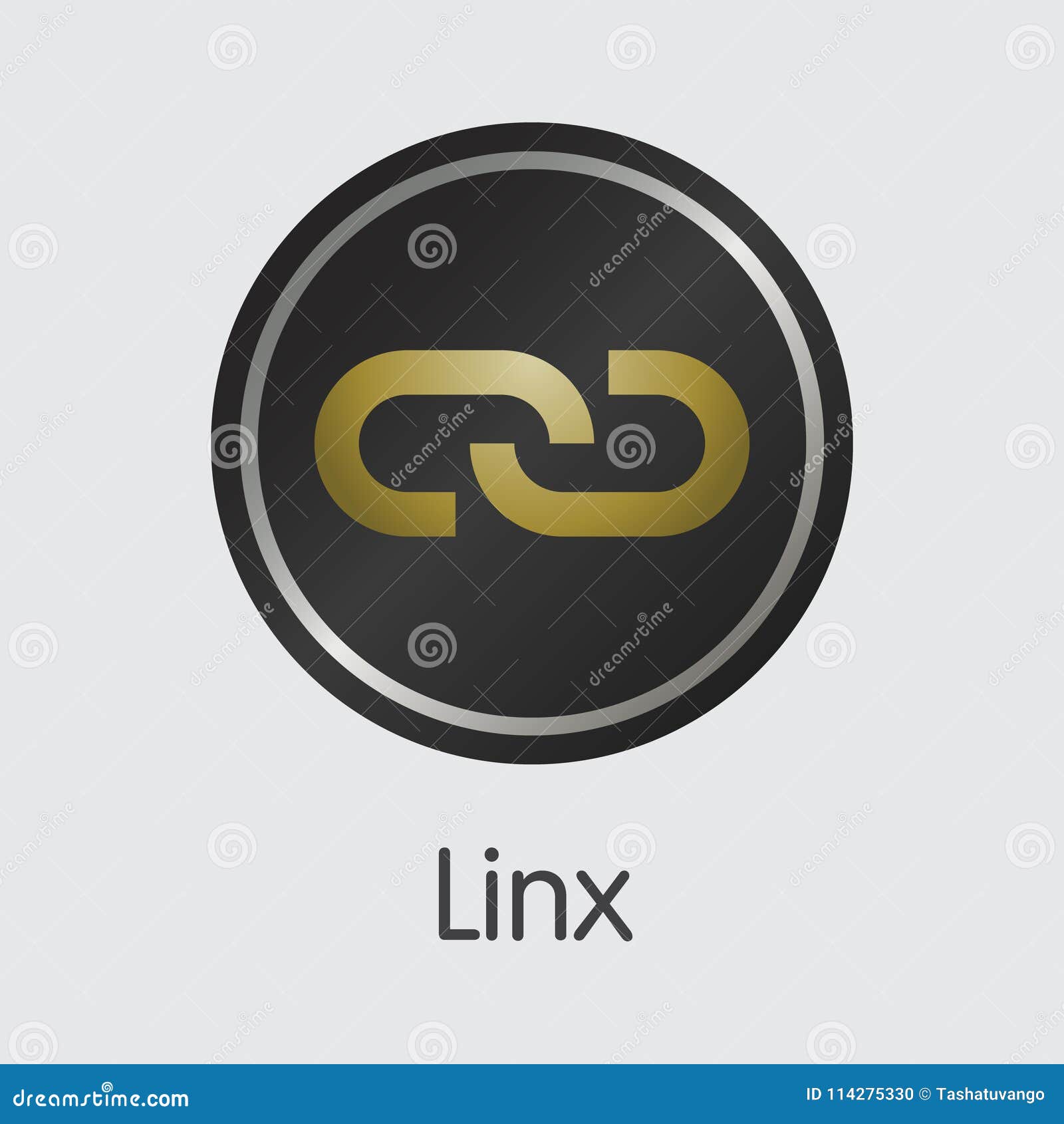 Linx - Pictograma Virtual Da Moeda Da Moeda Ilustração do Vetor ...