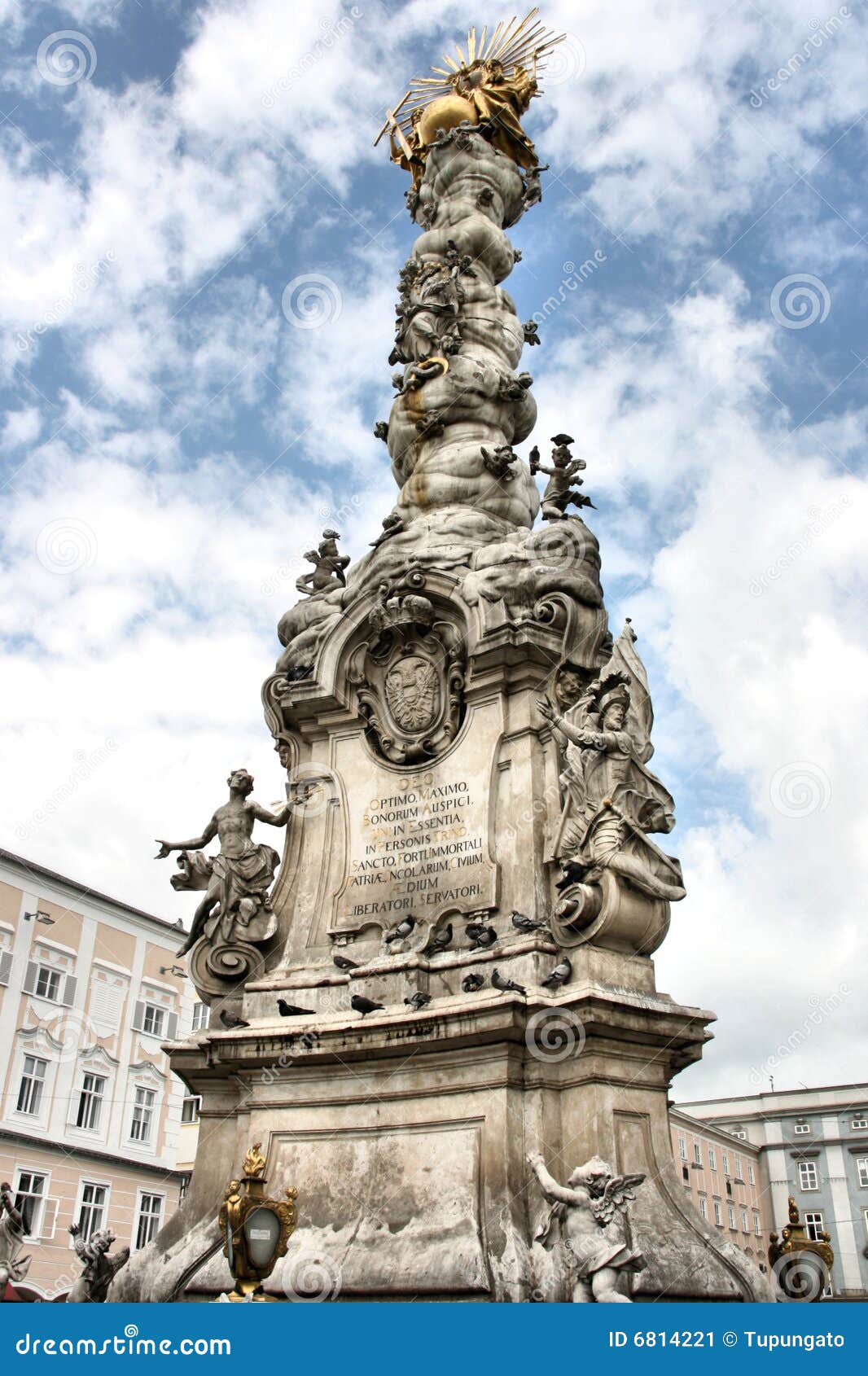 Linz stock image. Image of landmark, square, city, town - 6814221