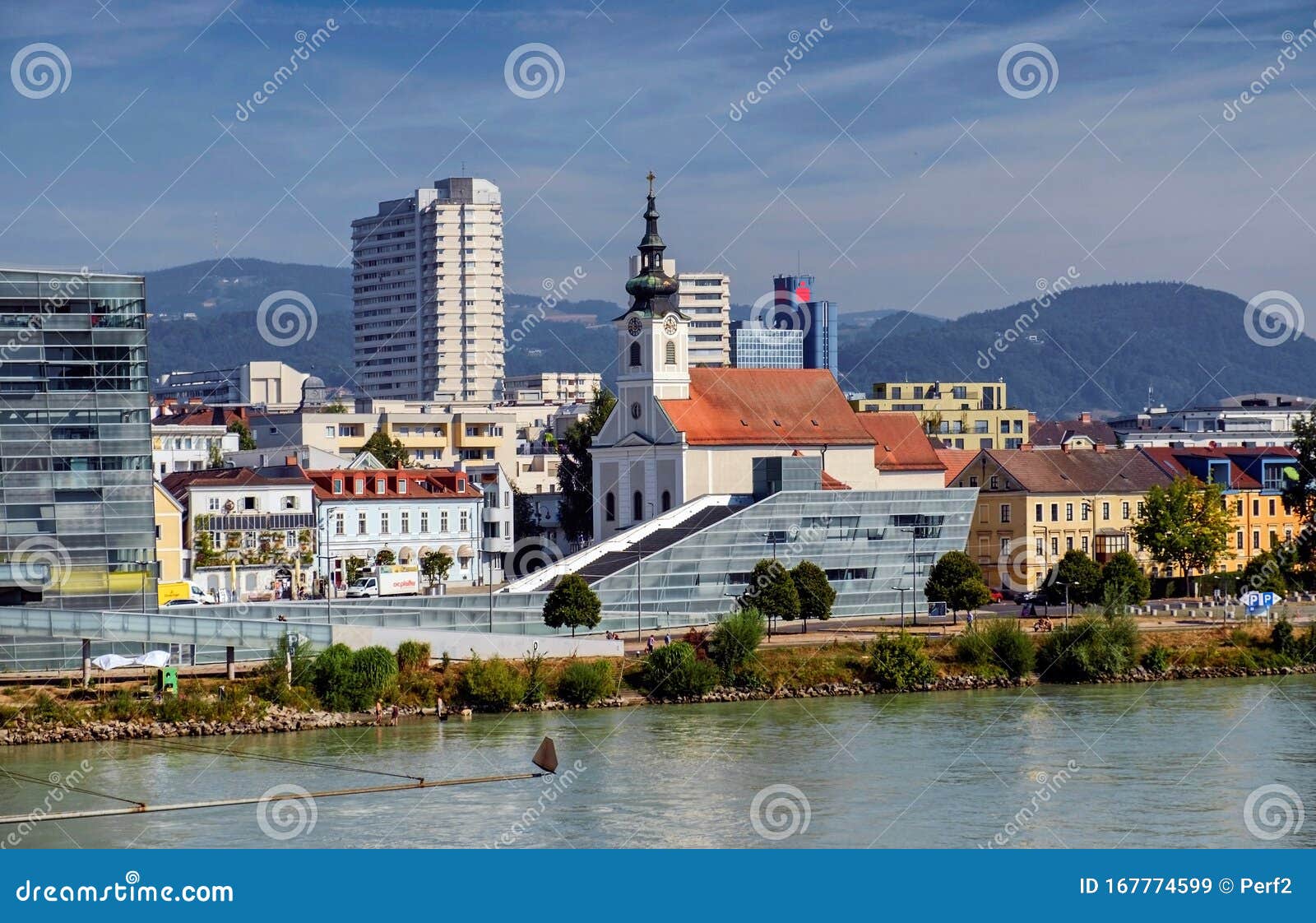Linz editorial stock image. Image of history, centre - 167774599