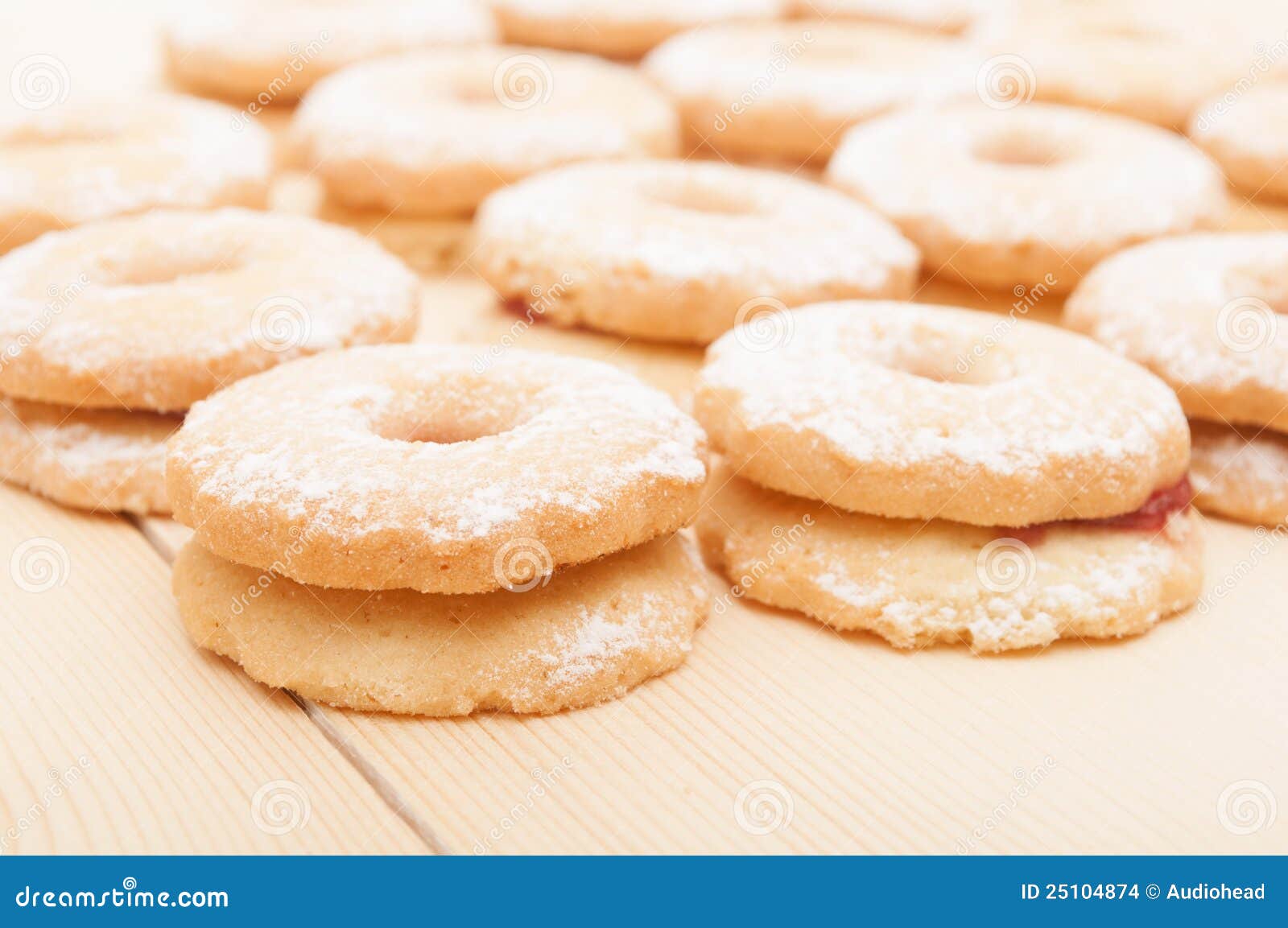 Linzer Cookies stock photo. Image of sugar, cooking, marmalade - 25104874