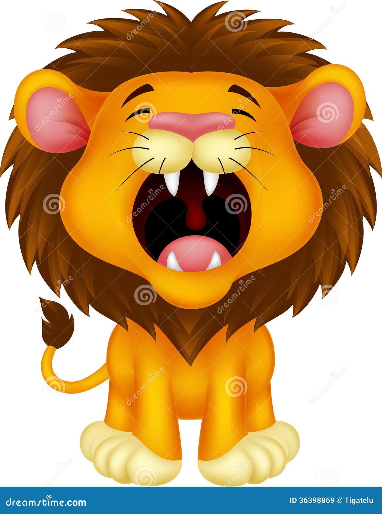 Cartoon Roaring Bear | CartoonDealer.com #38048667