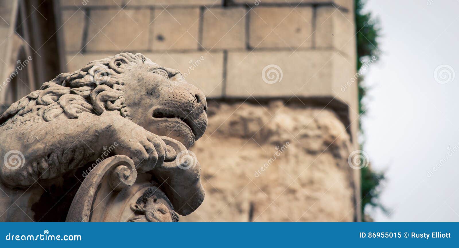 Lion Church Toledo stock image. Image of medieval, statue - 86955015
