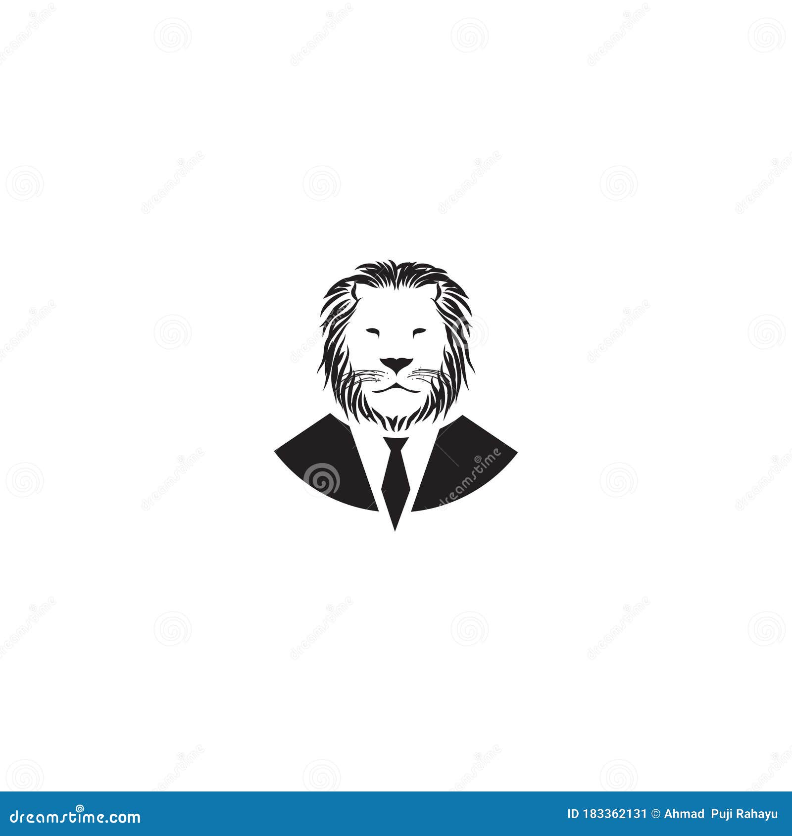 Lion Company Leader Logo Design Template Stock Vector - Illustration of ...