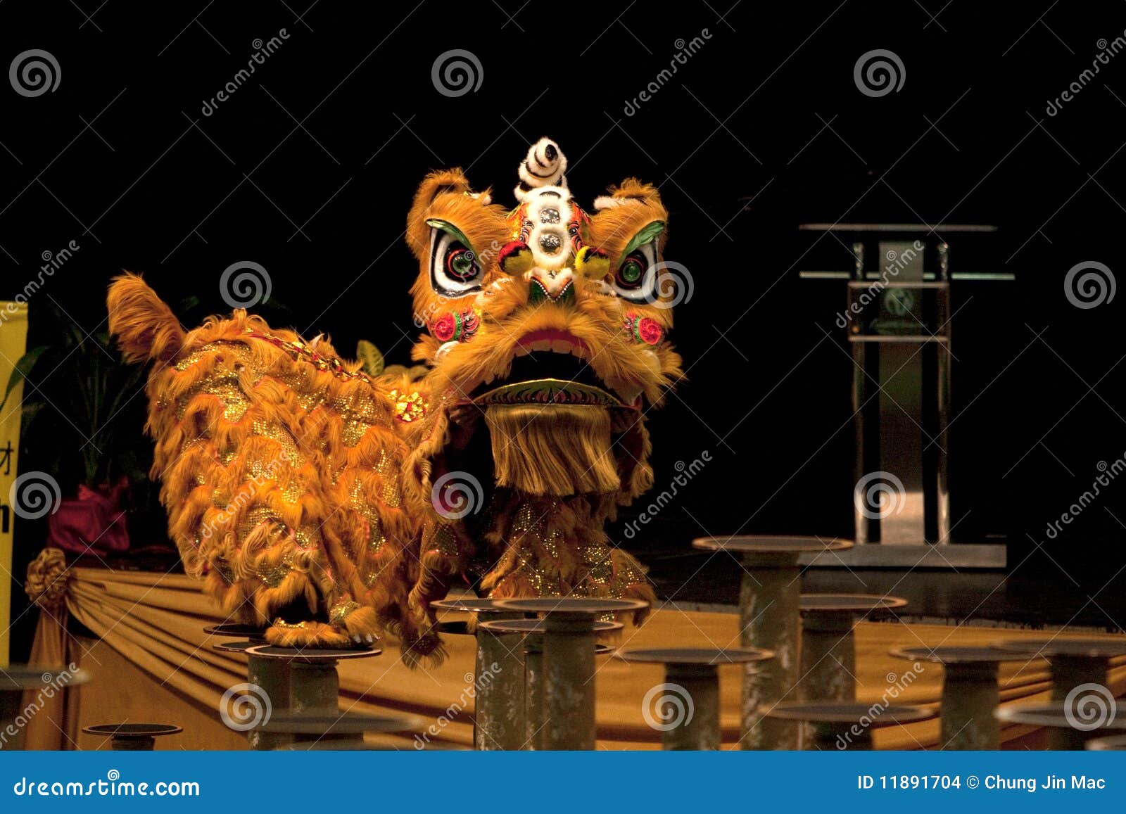 Lion dance competition editorial stock image. Image of dance - 11891704