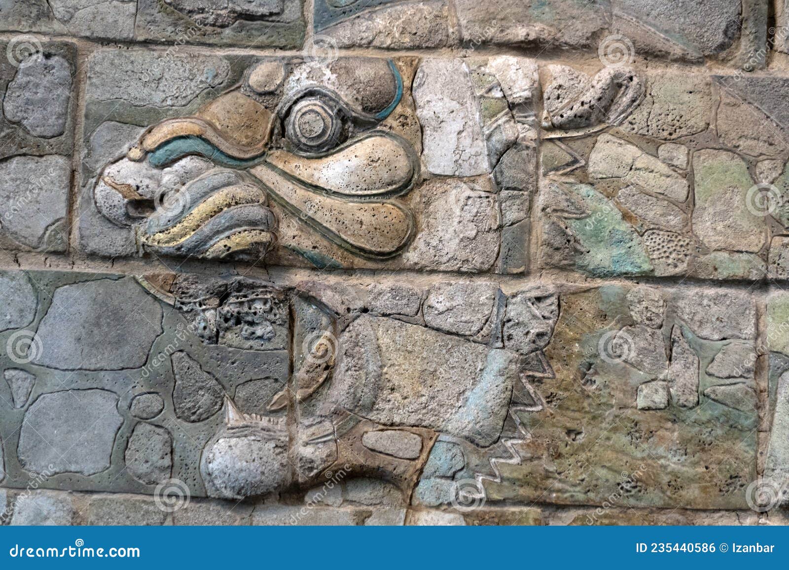 Lion Darius Roi De Perse Palais Bas Relief Photo éditorial - Image du ...