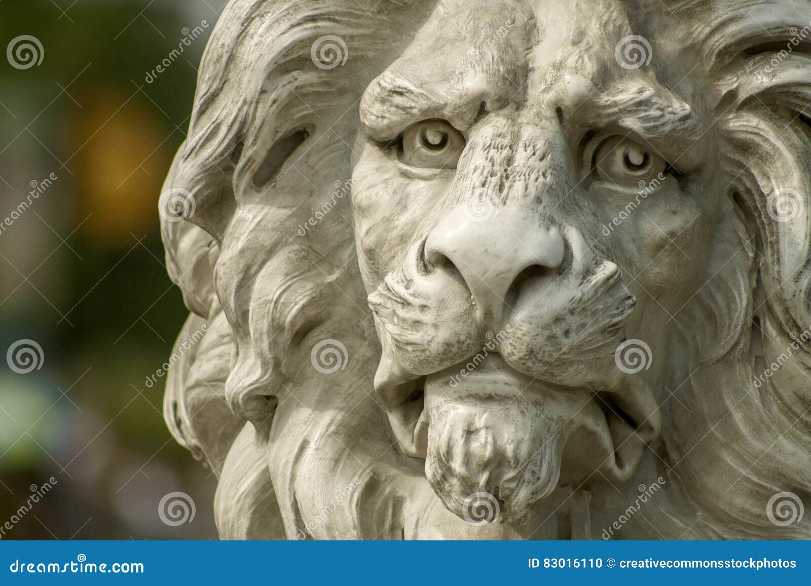 Lion Face Statue Picture. Image: 83016110
