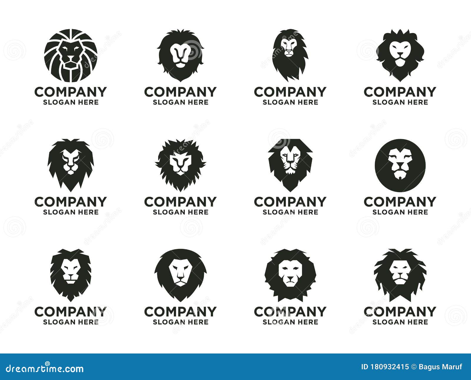 Lion Simple Logo Stock Illustrations – 5,959 Lion Simple Logo Stock ...