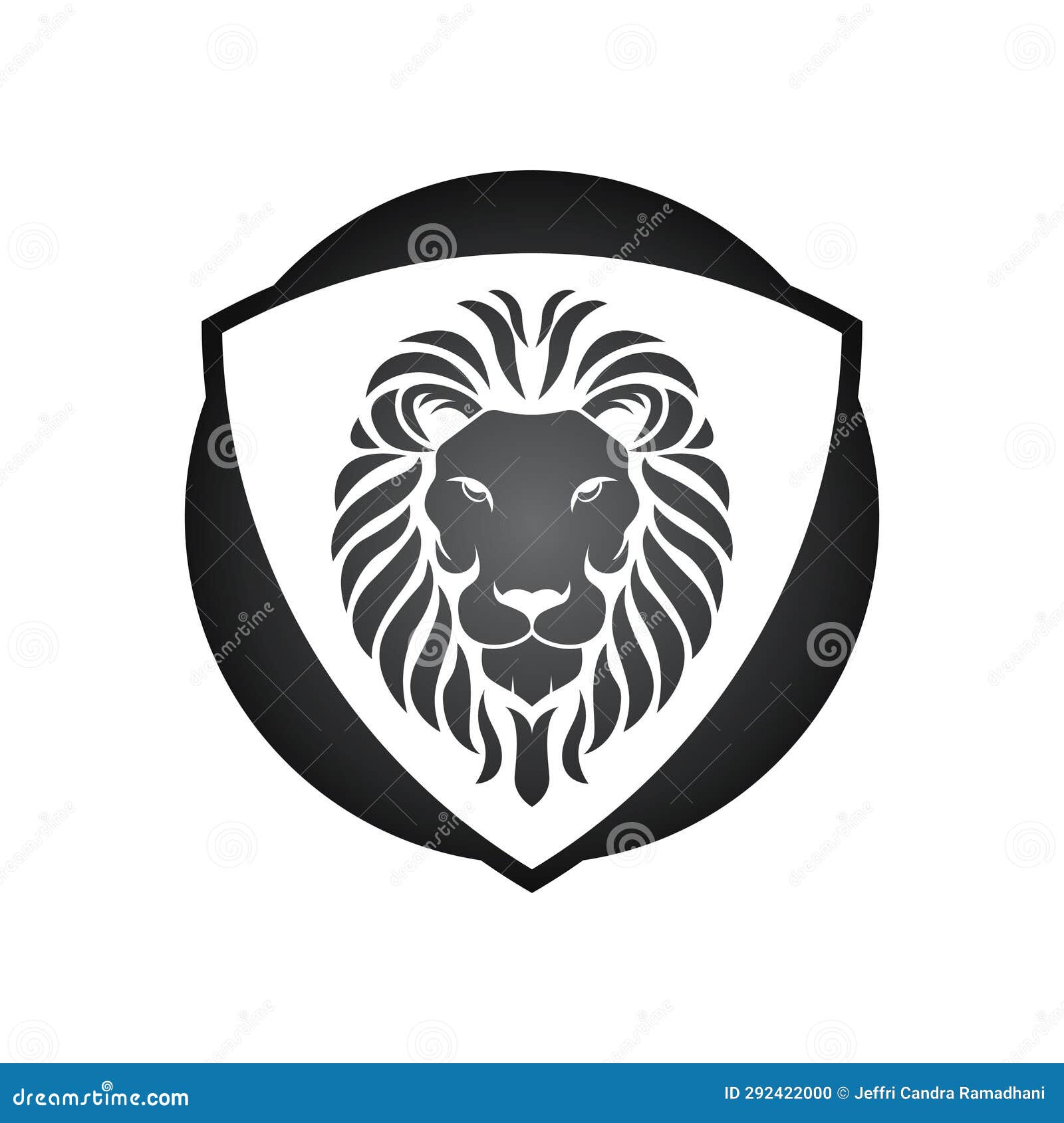 Lion Head Logo Template Vector Icon Stock Vector - Illustration of logo ...