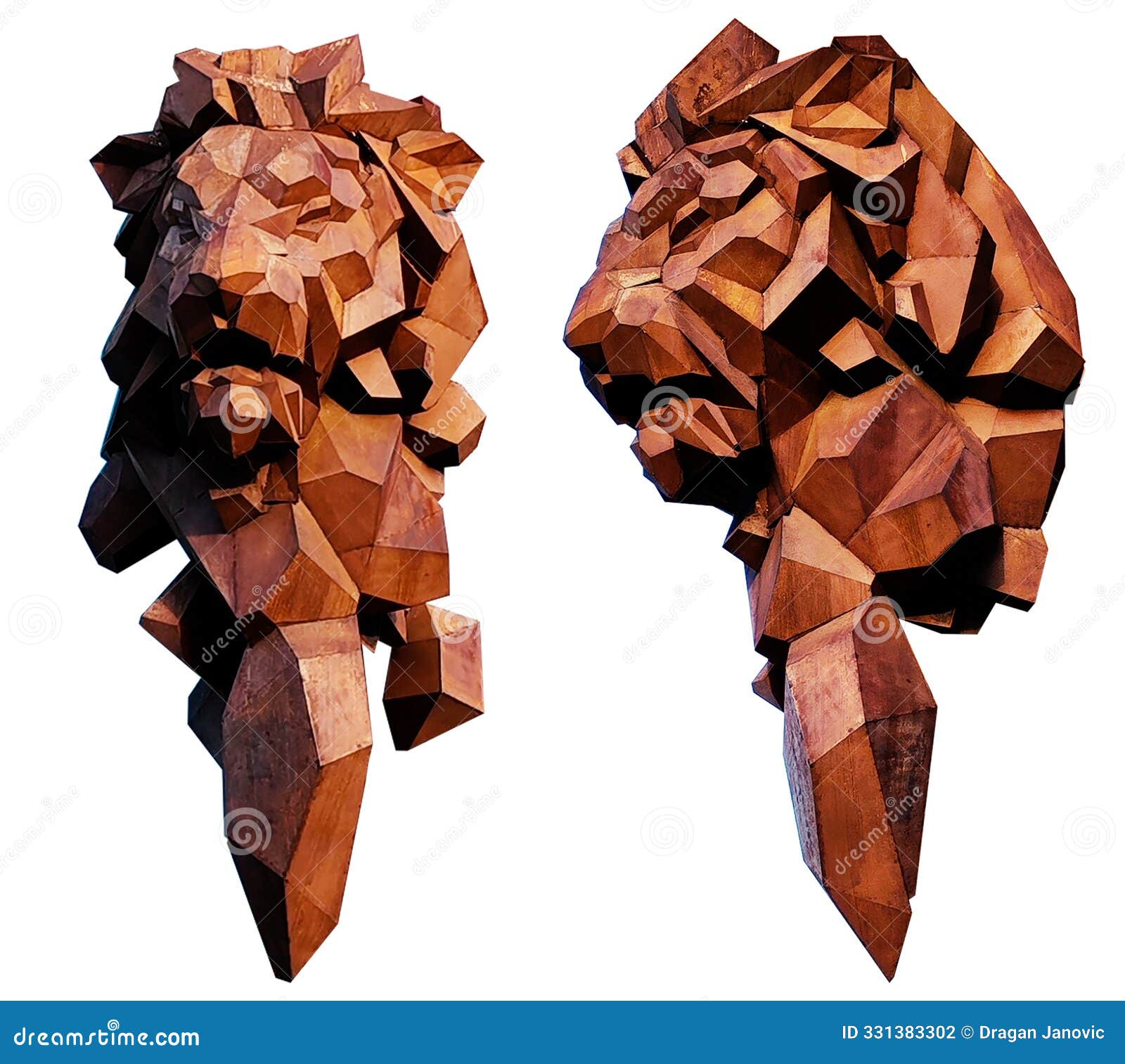 Lion head stock illustration. Illustration of angles - 331383302