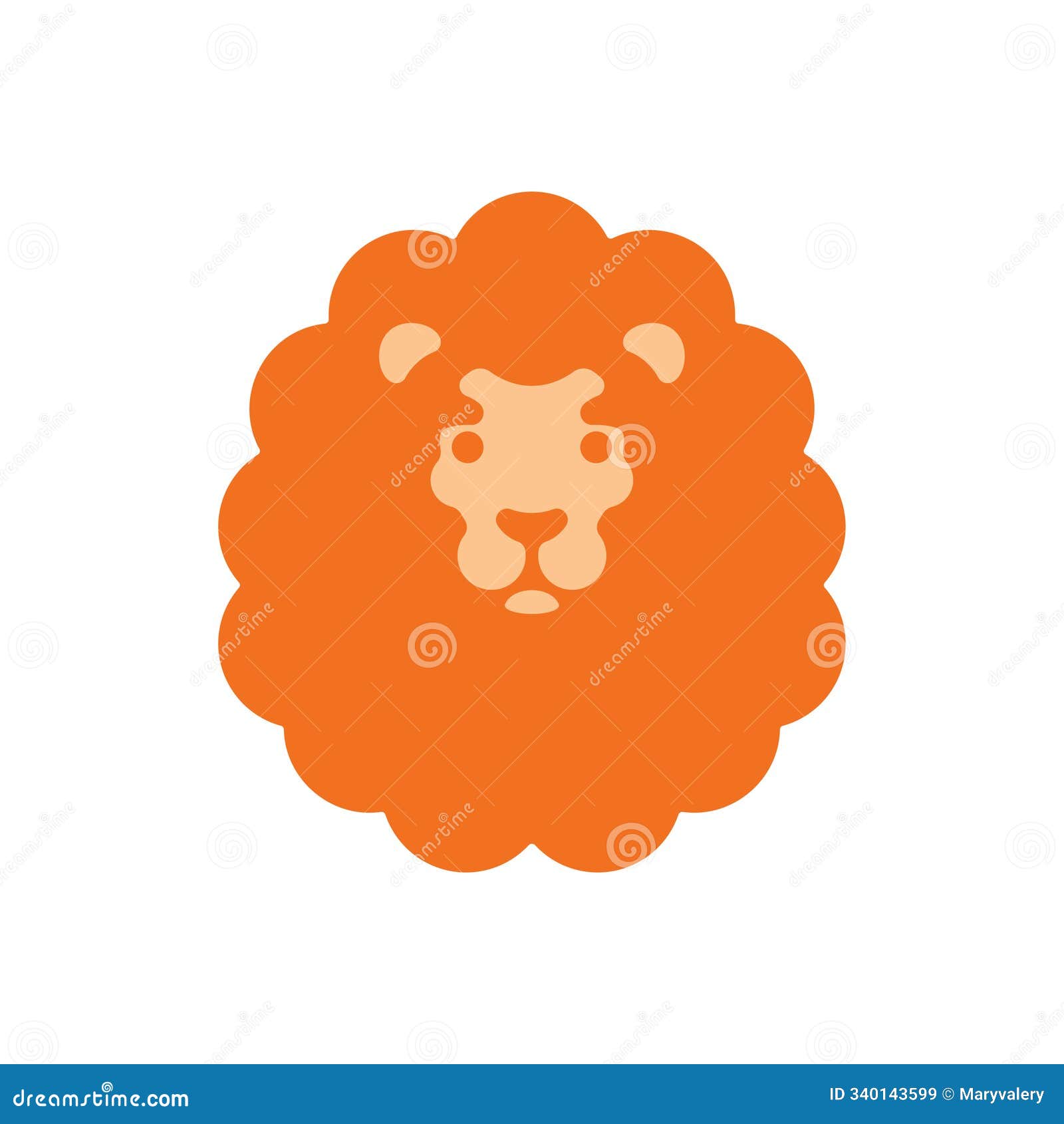 Lion icon sign. Leo symbol stock vector. Illustration of template ...