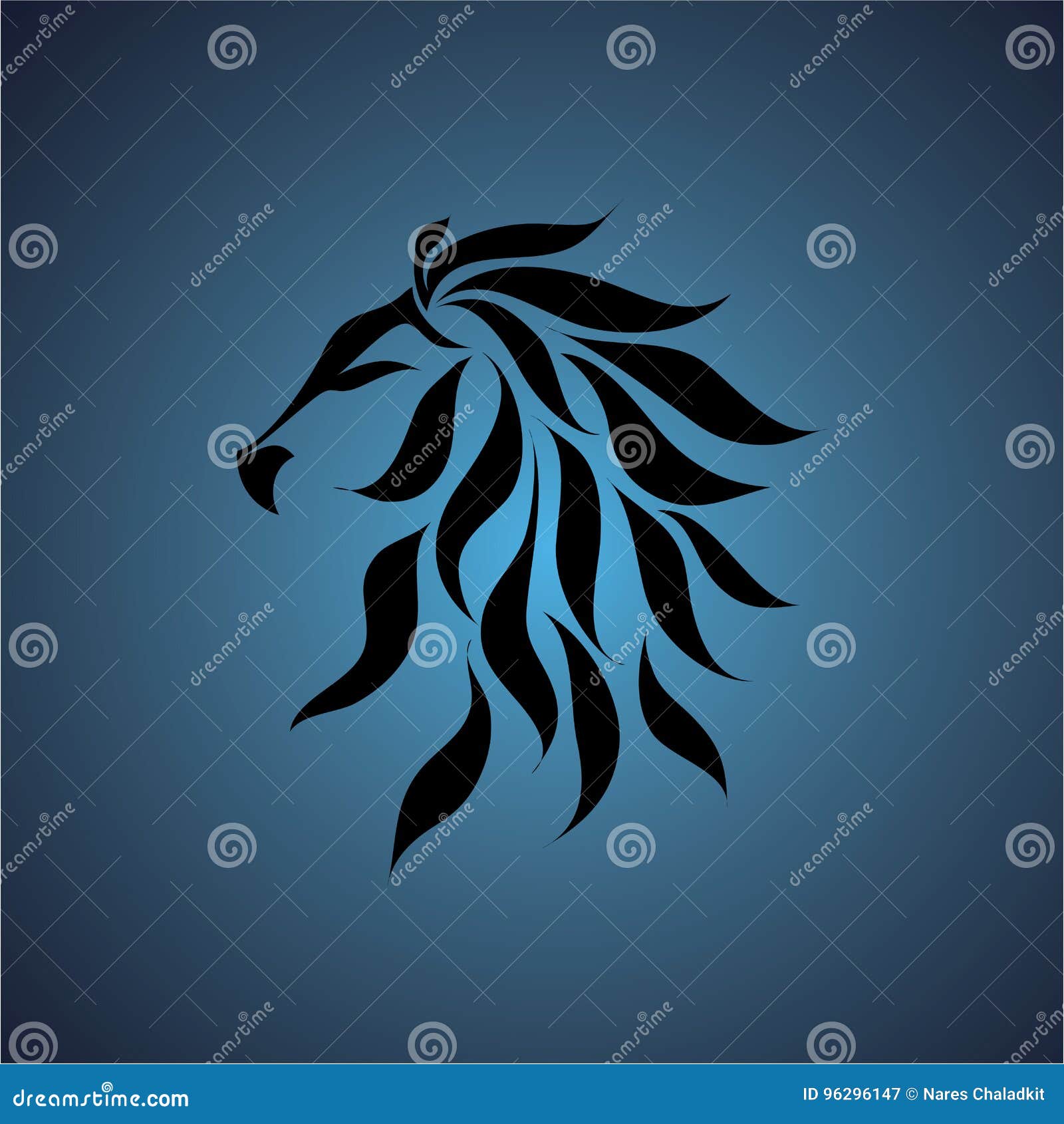 Lion Ideas Design Illustration Graphic Background Stock Illustration ...