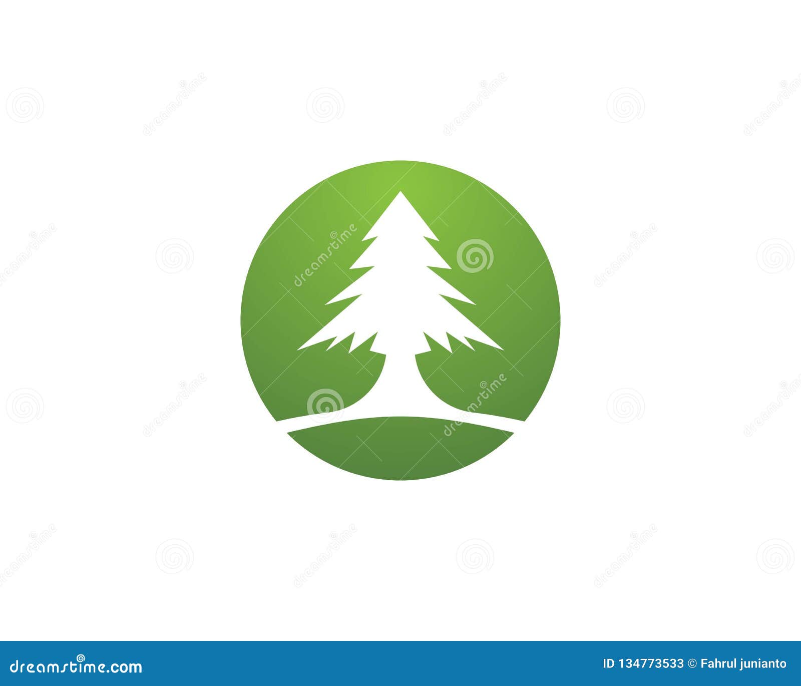 Tree Icon Logo Design Vector Template Stock Vector - Illustration of ...
