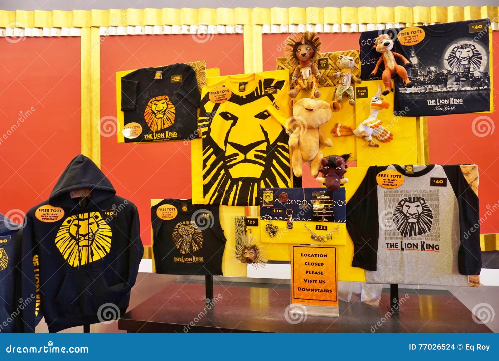 The Lion King Musical at the Minskoff Theater in New York City ... The Lion King Musical at the Minskoff Theater in New York City ...
