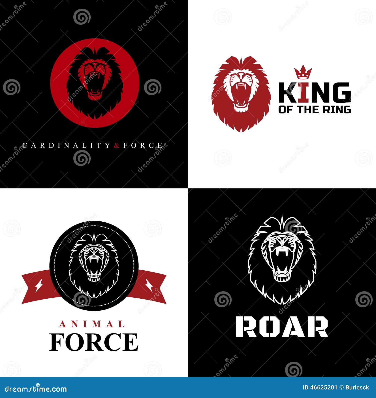 Lion Logo Graphic Designs stock vector. Illustration of figure - 46625201