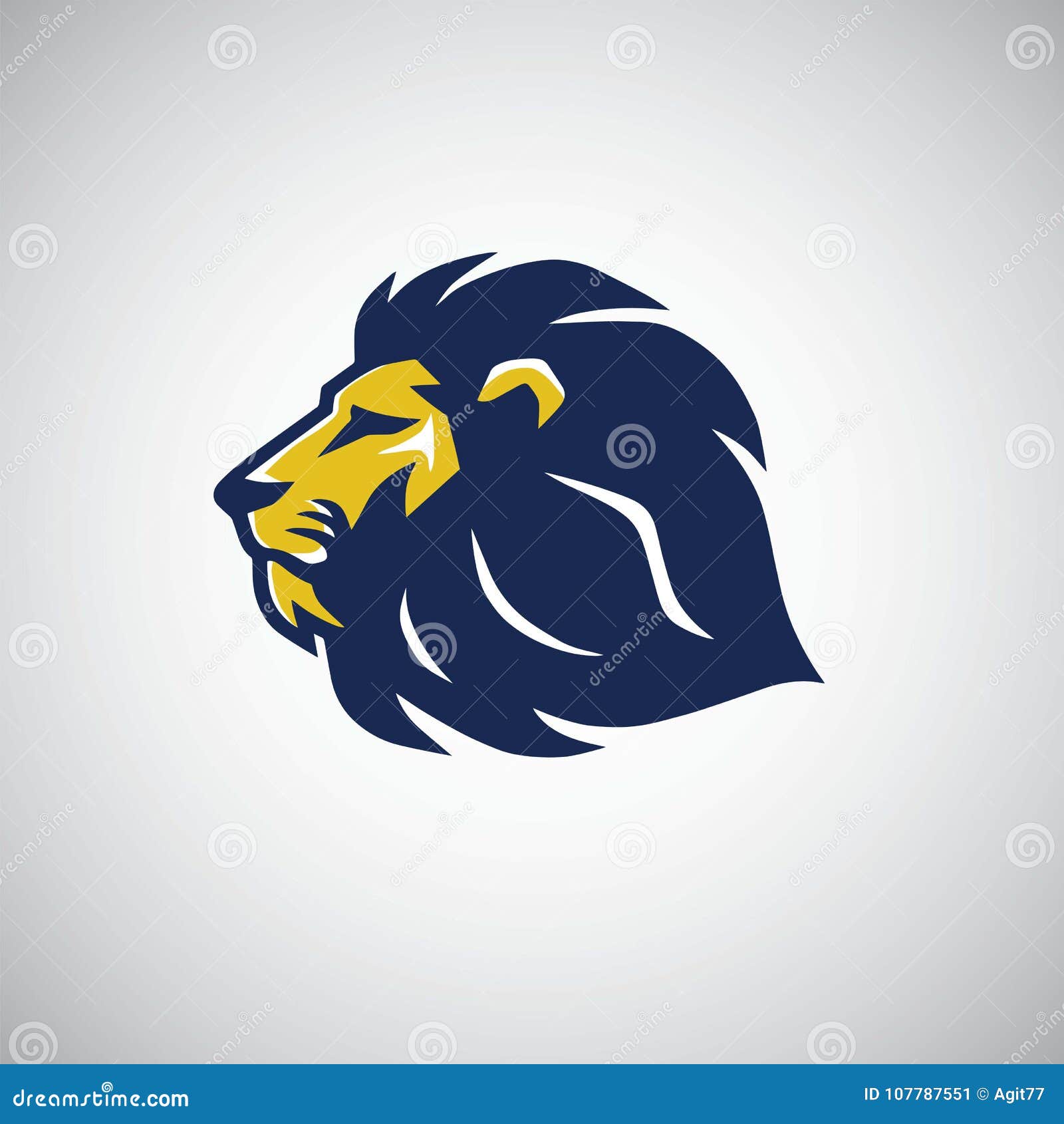 Yellow Lion Logo