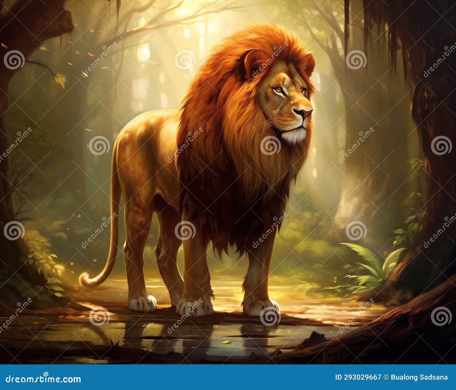 The Lion is Looking in a Mirror As a Small Cat is Looking in a Mirror ... The Lion is Looking in a Mirror As a Small Cat is Looking in a Mirror ...