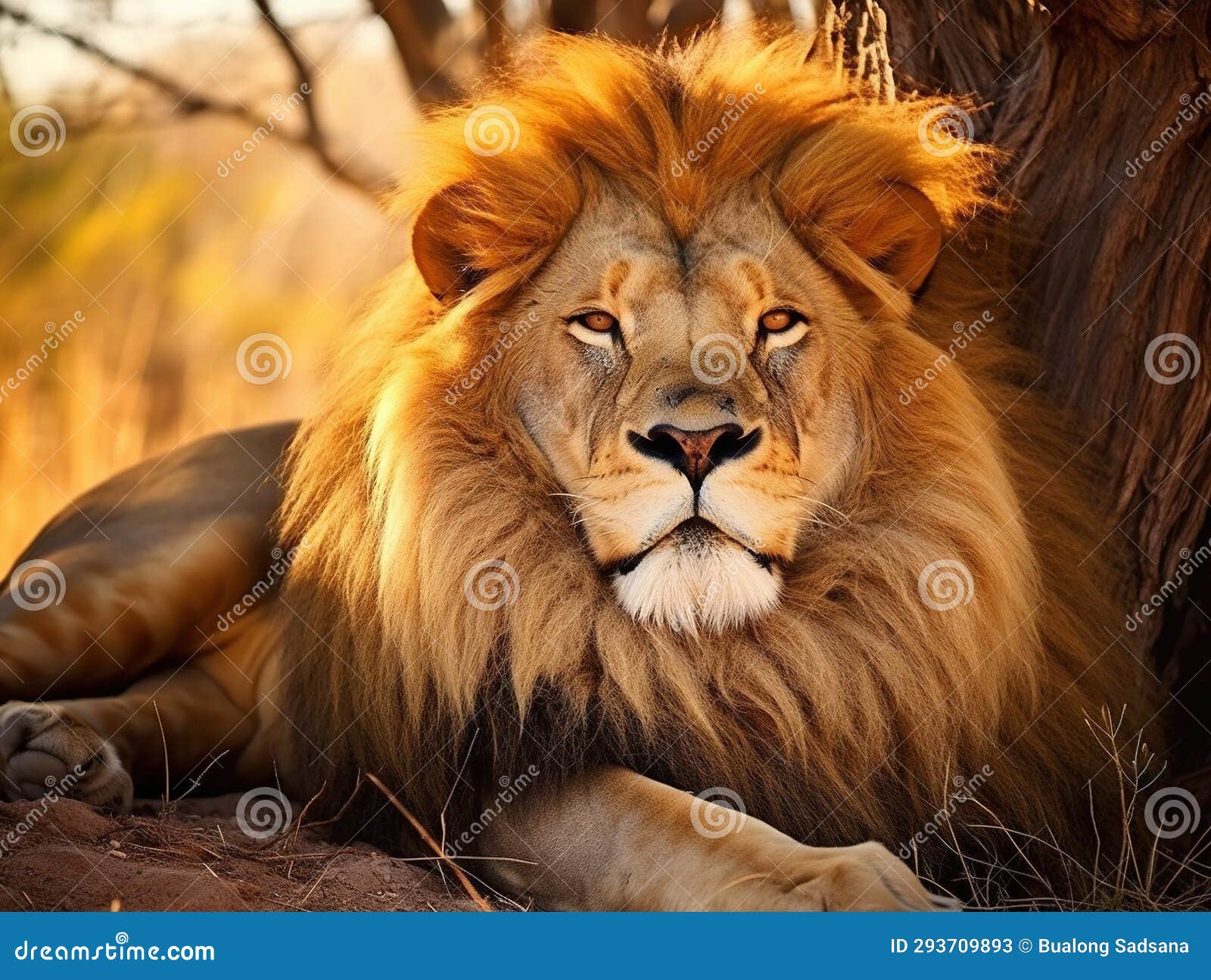 Lion stock image. Image of animal, game, mane, imagine - 293709893