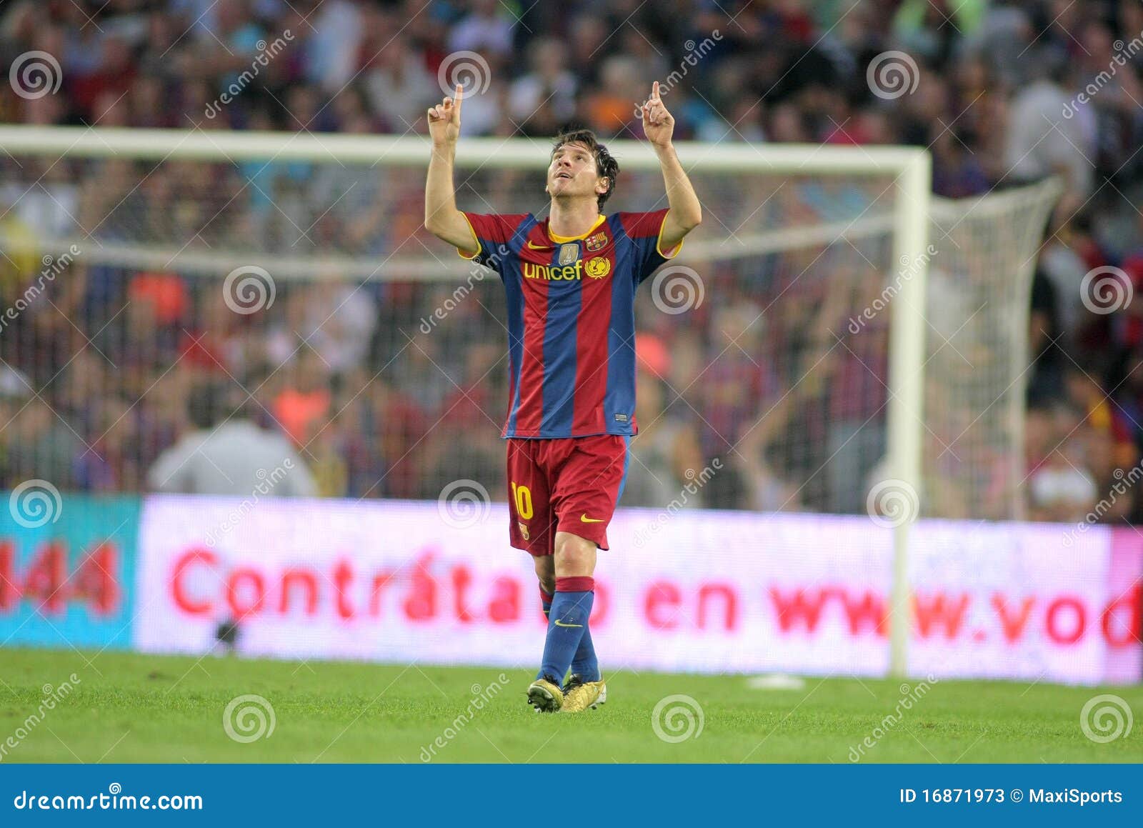 Lion Messi De FC Barcelone Photo stock éditorial - Image: 16871973