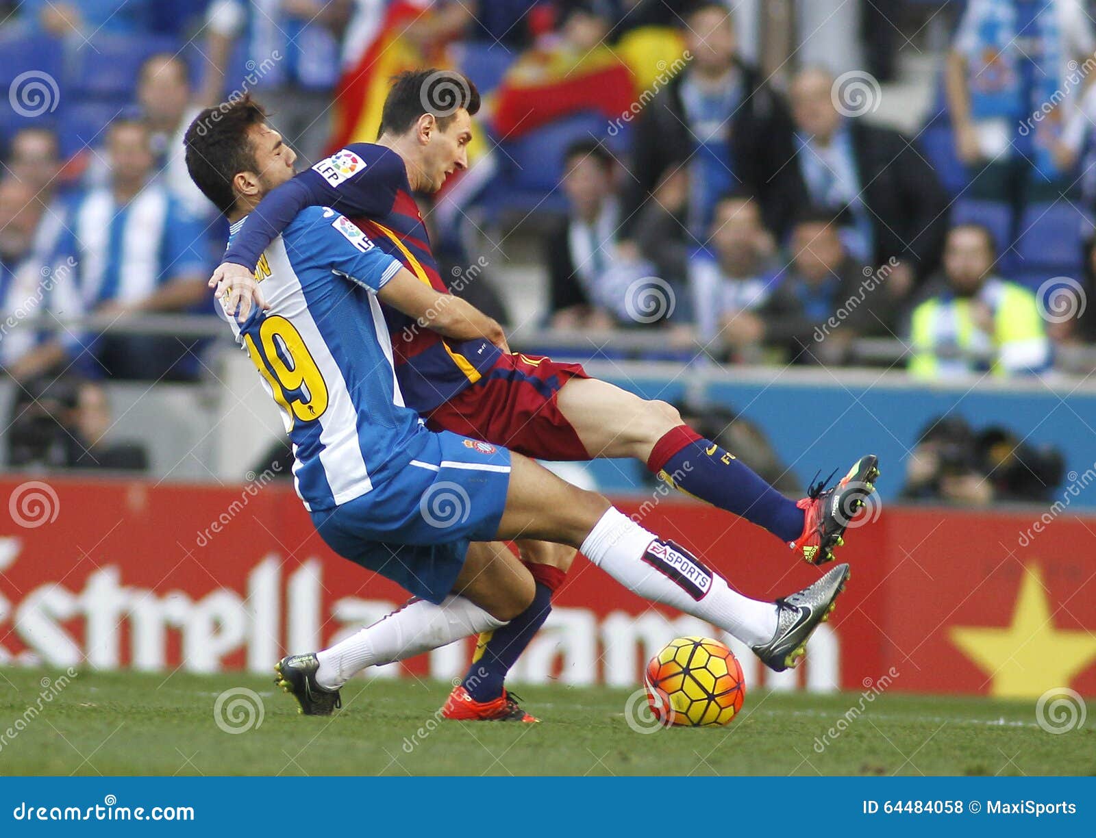 Lion Messi de FC Barcelone photo stock éditorial. Image du ligue - 64484058