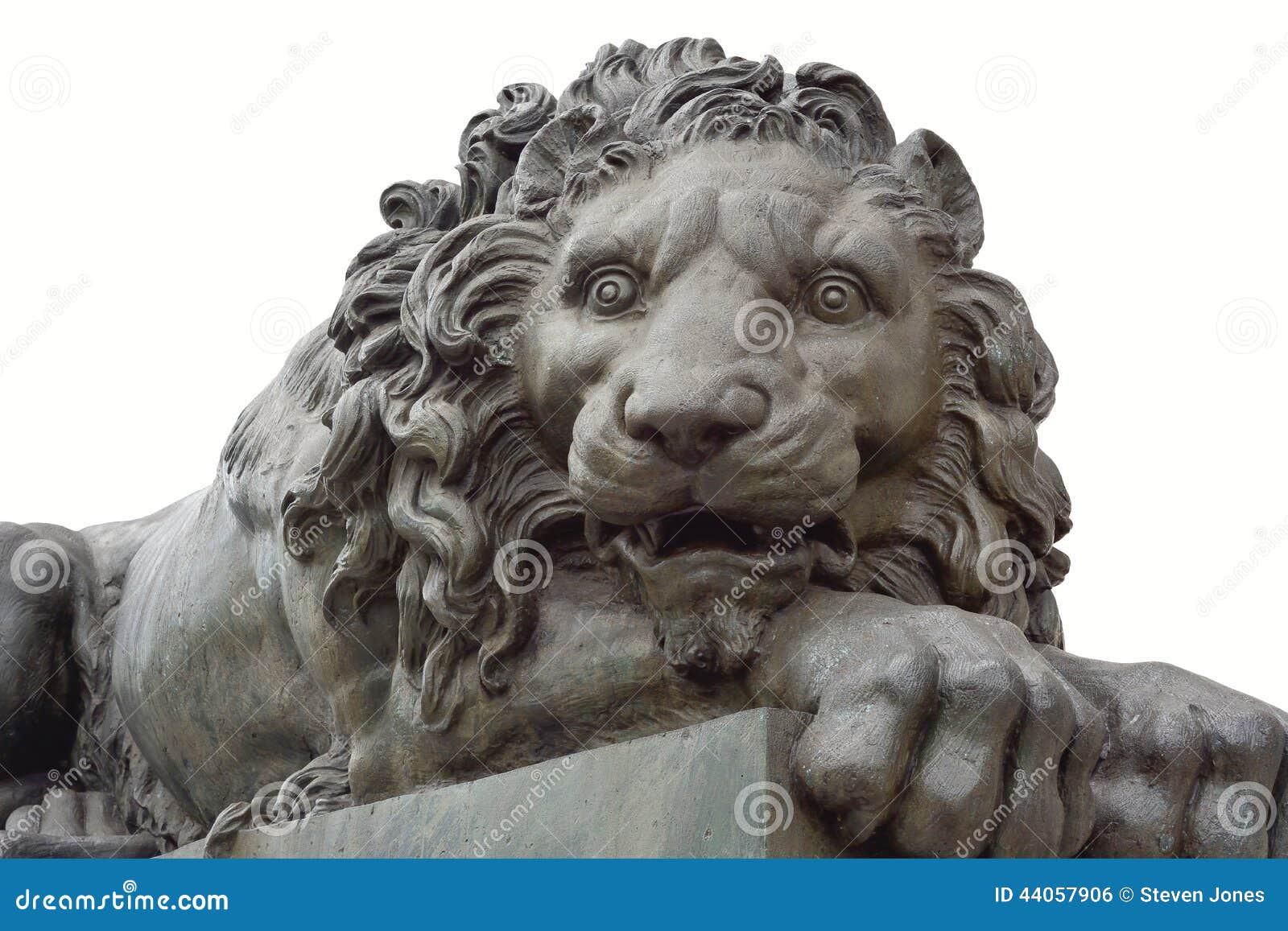Lion Monument stock photo. Image of cutout, building - 44057906