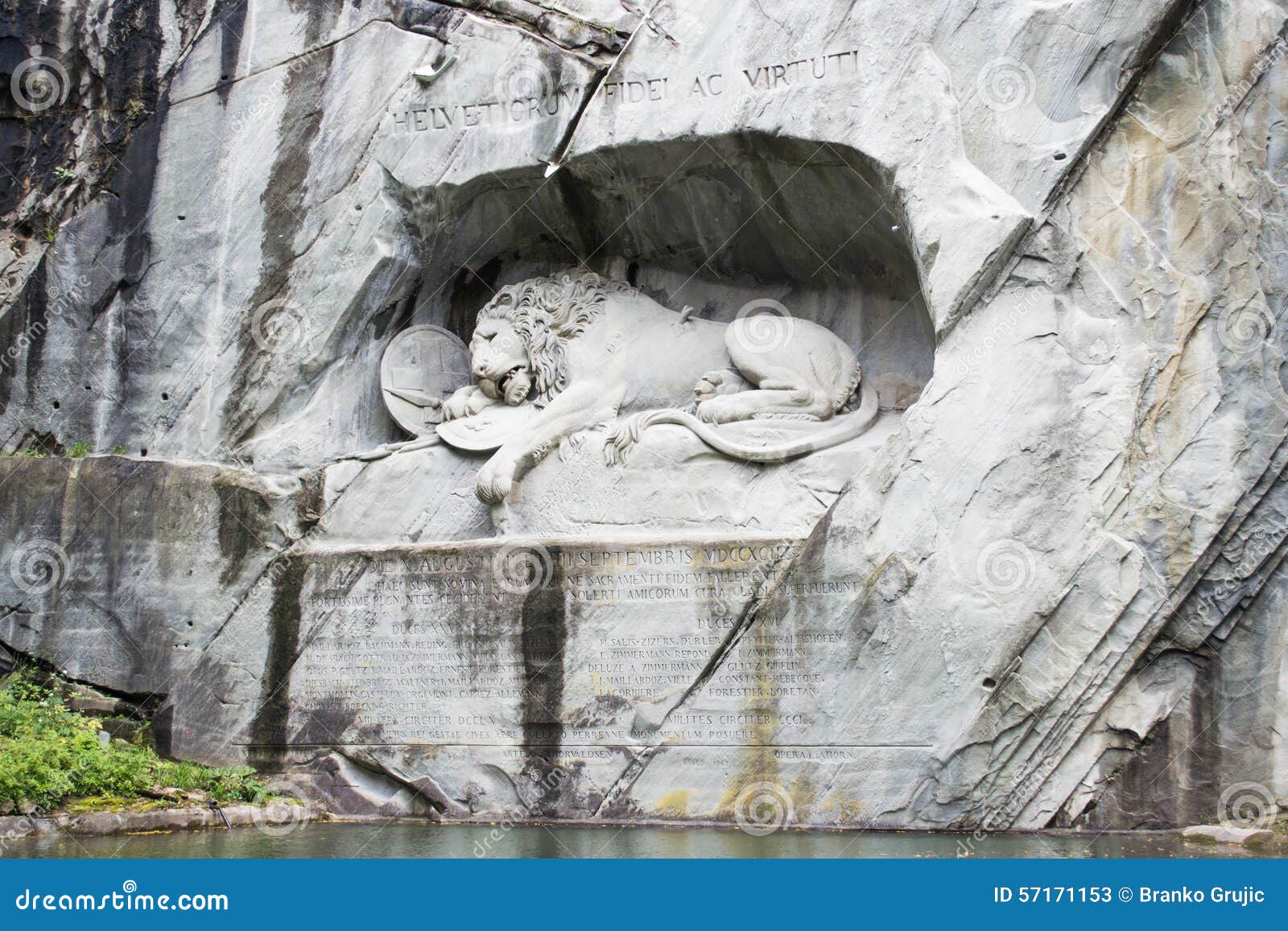 Lion Monument In City Of Lucerne Royalty-Free Stock Image ...