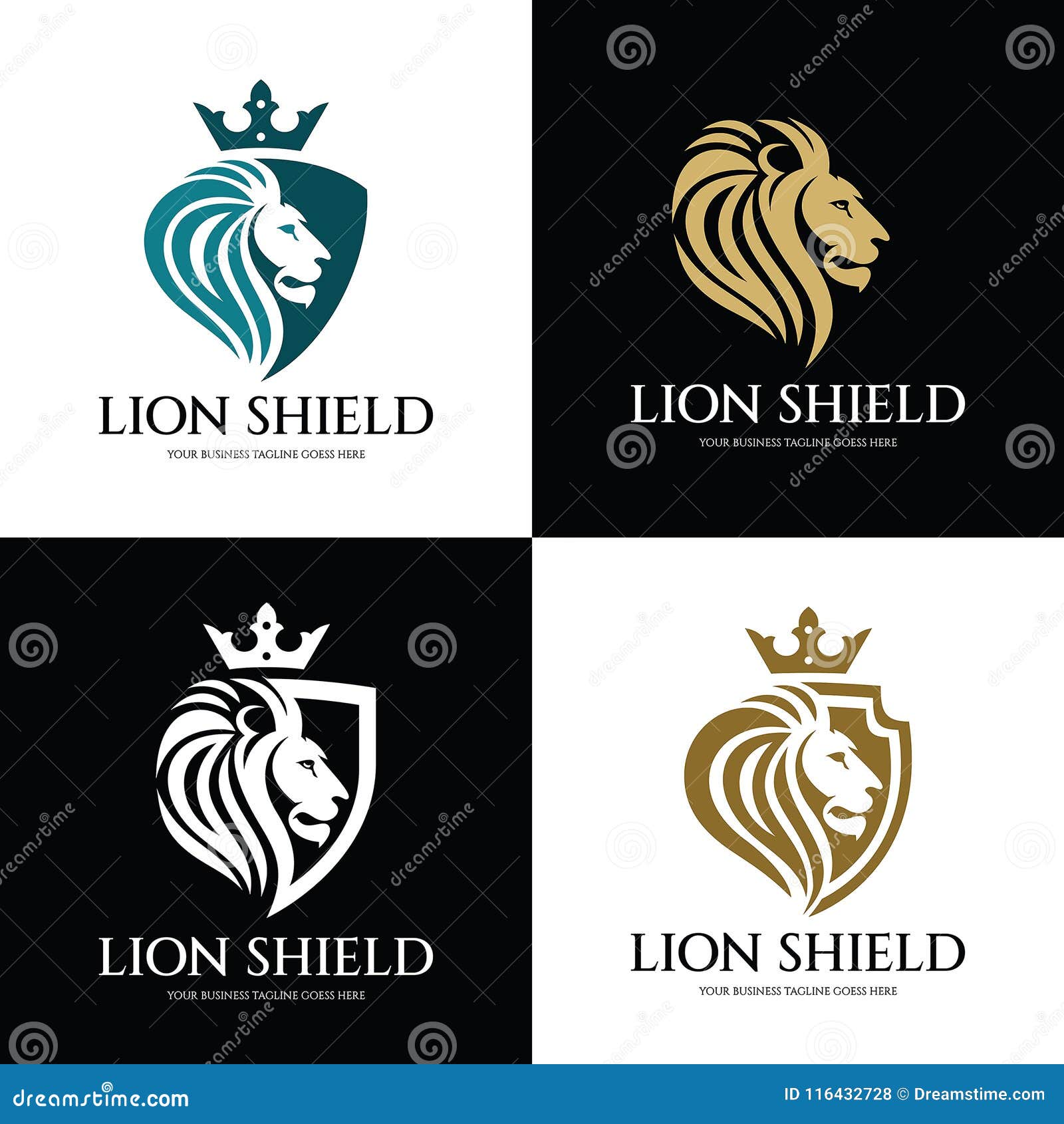 Lion shield stock illustration. Illustration of insurance - 116432728