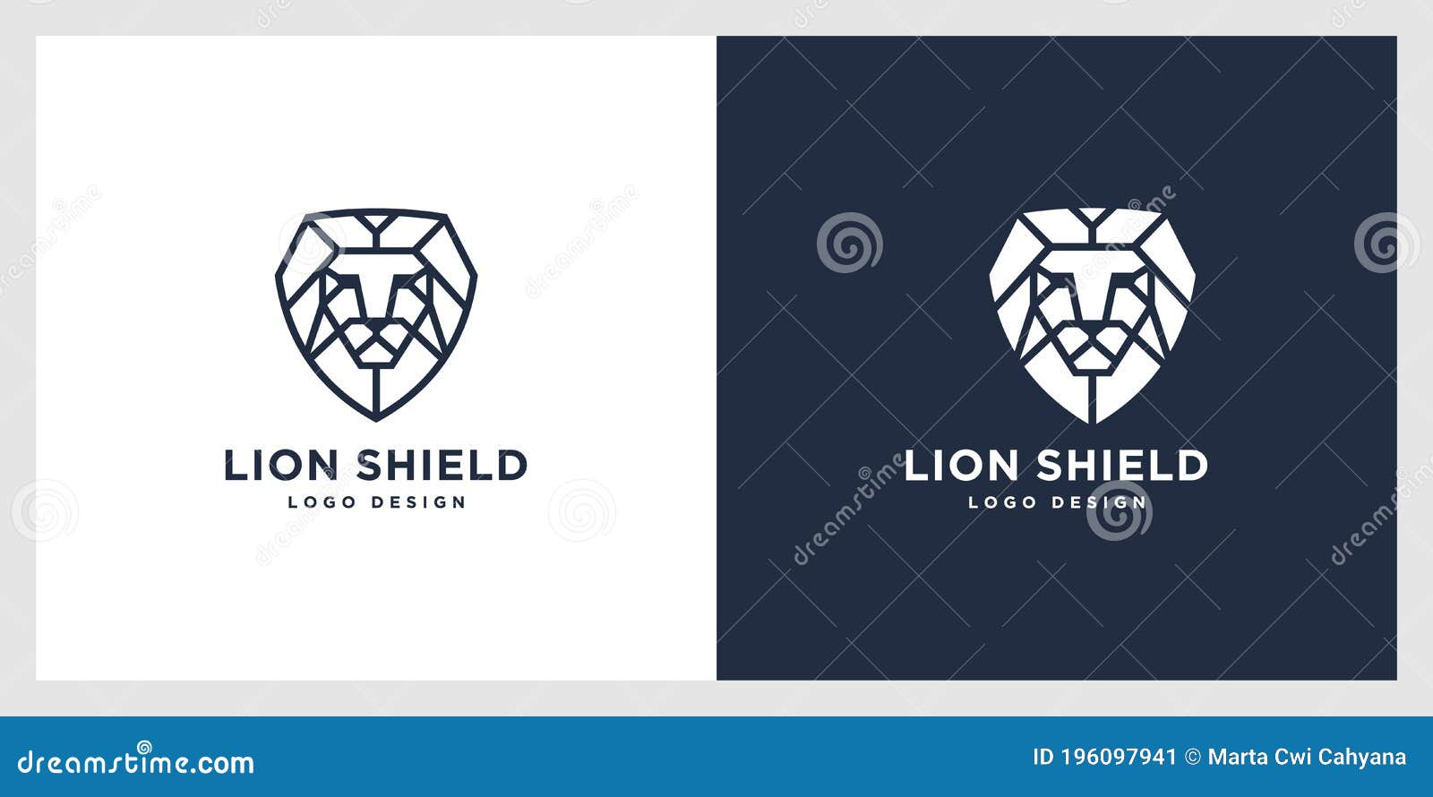 Lion Shield Logo Vector Design Stock Vector - Illustration of luxury ...