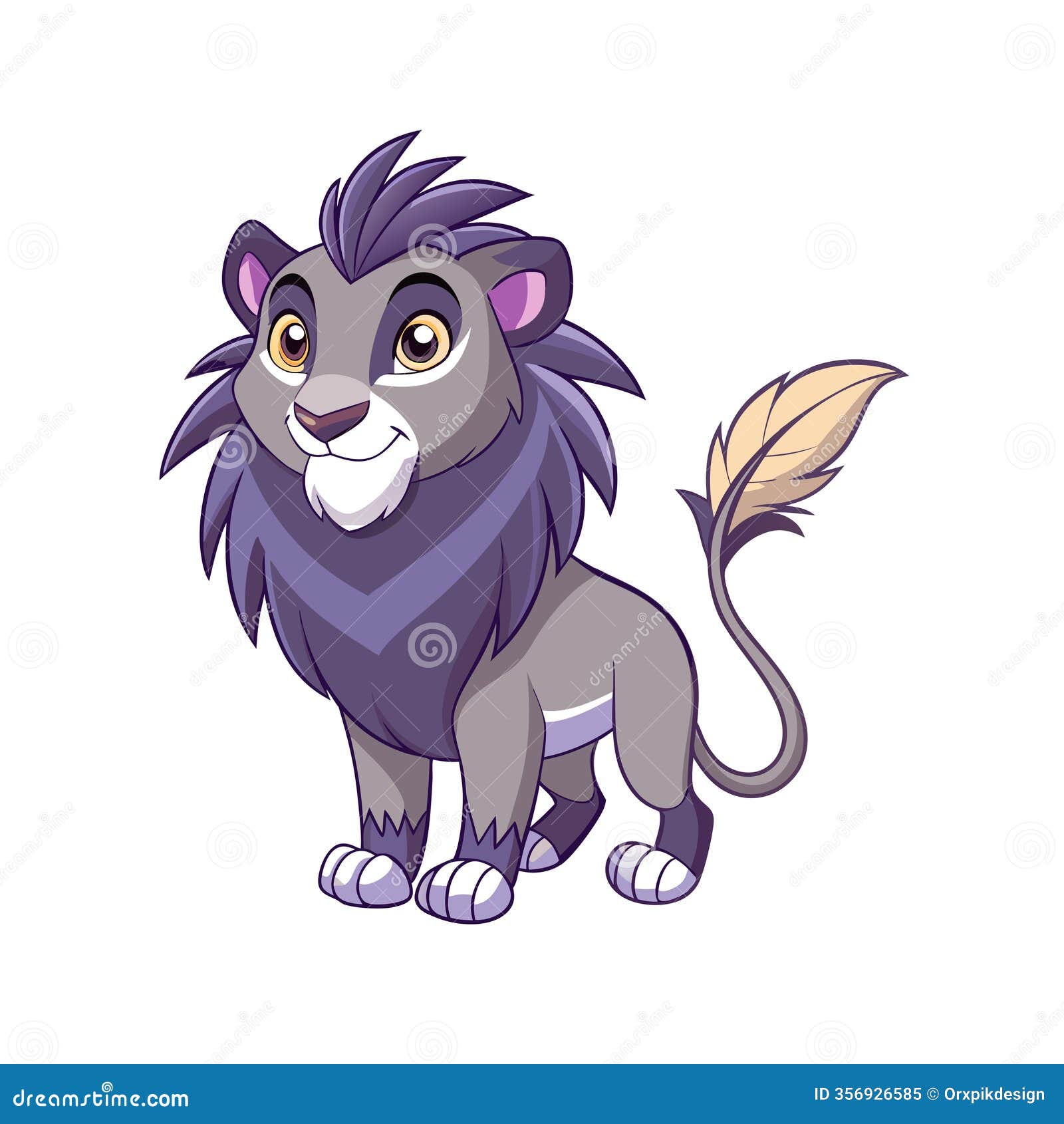 Illustration Of Steady Gecko Thrifting | CartoonDealer.com #356924937