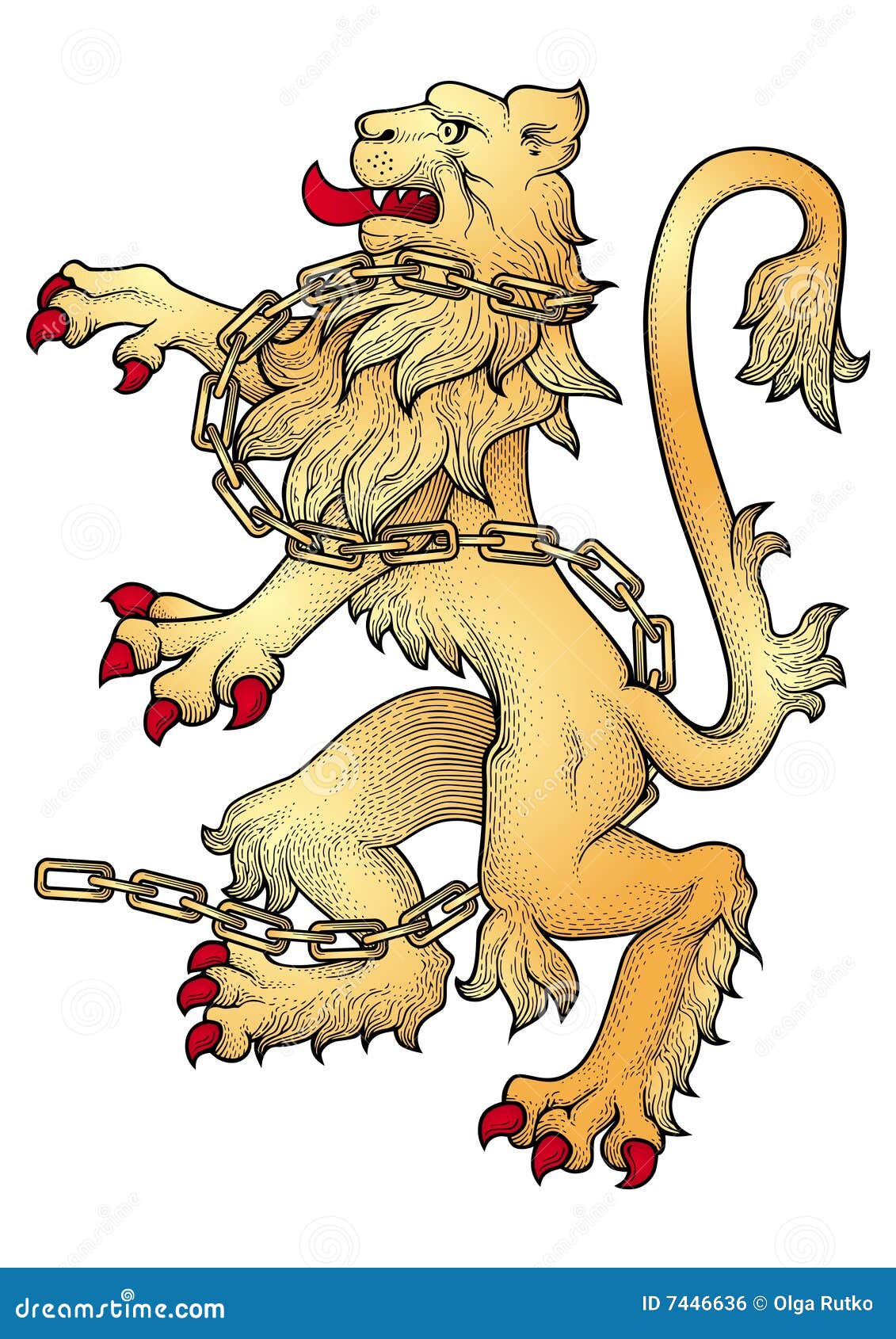Lion Vector Singa Vektor Stock Photo | CartoonDealer.com #124450356