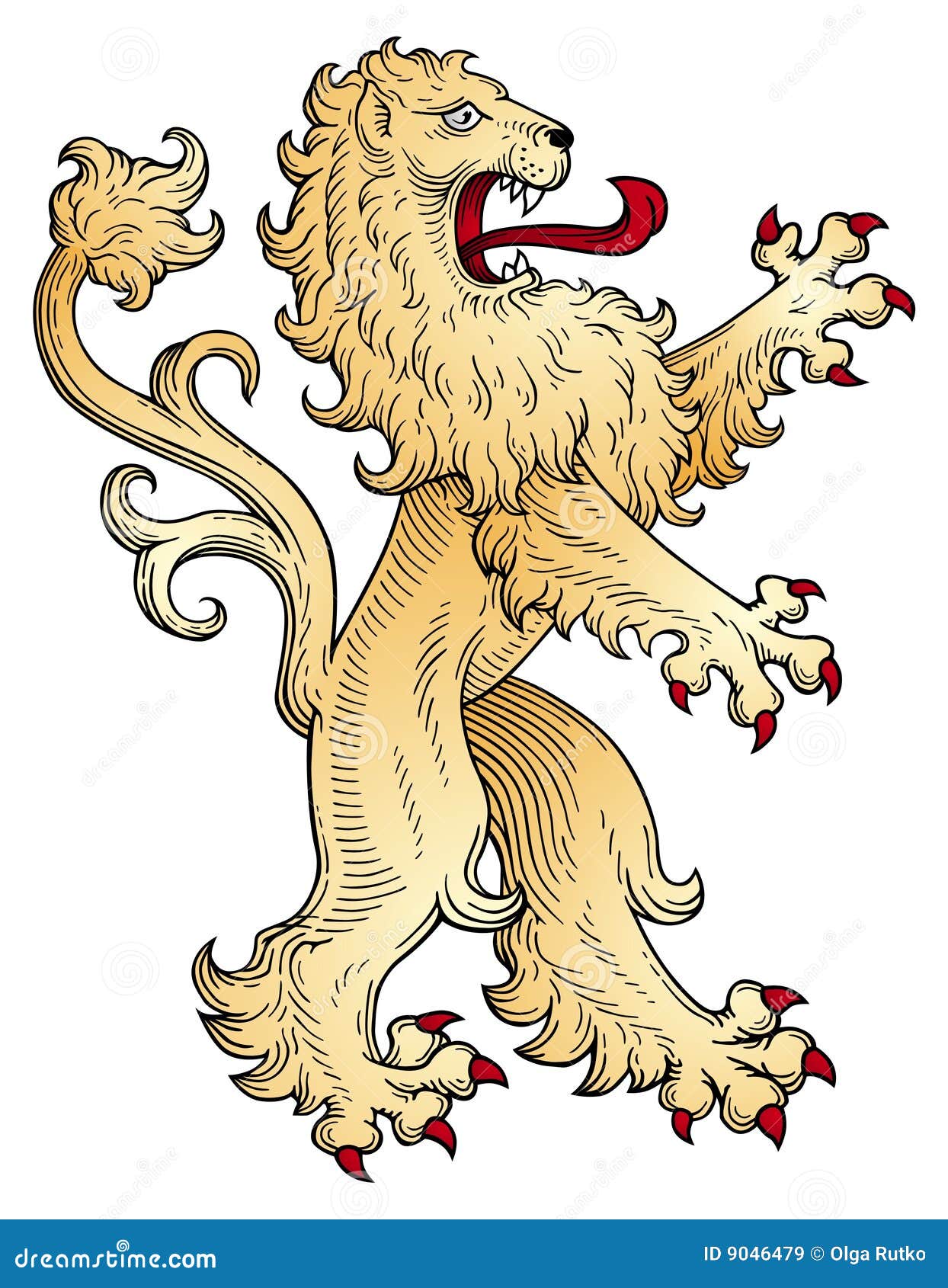 Lion. Vector Drawing | CartoonDealer.com #143598934