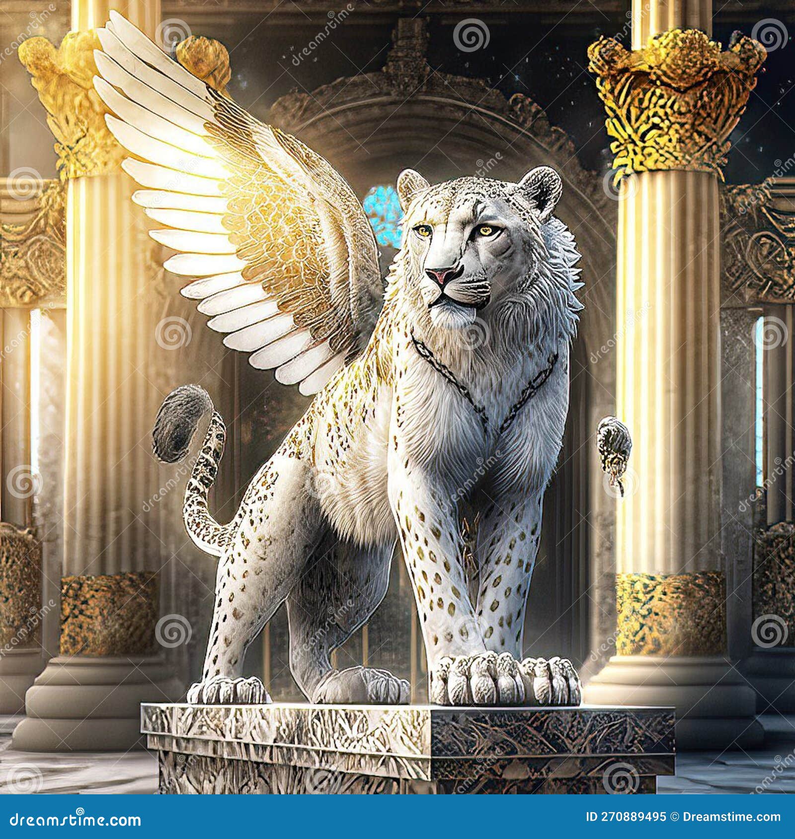 Lion White Symbol Sign Vector | CartoonDealer.com #120487364