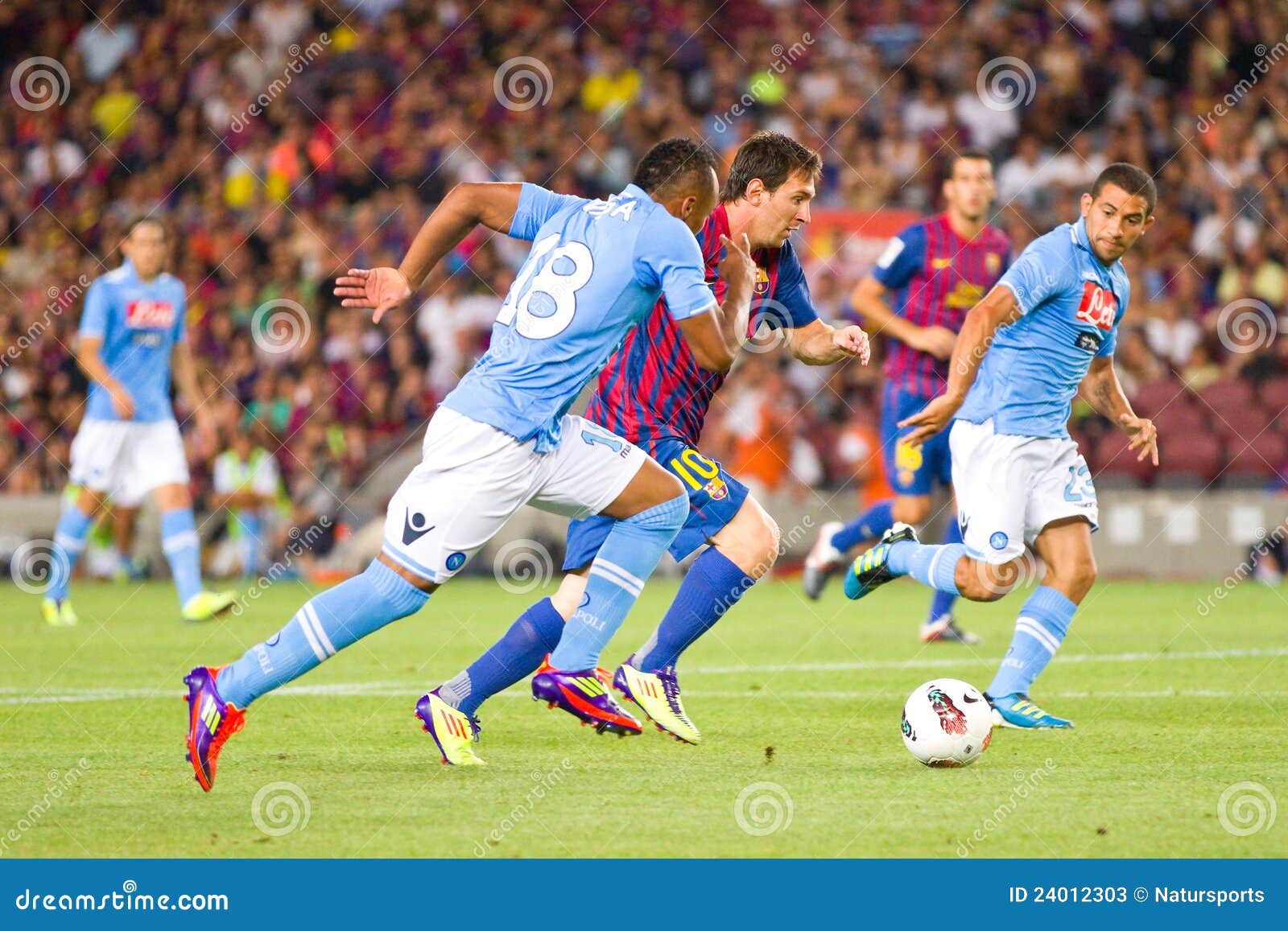 Lionel Messi in action editorial stock photo. Image of running - 24012303