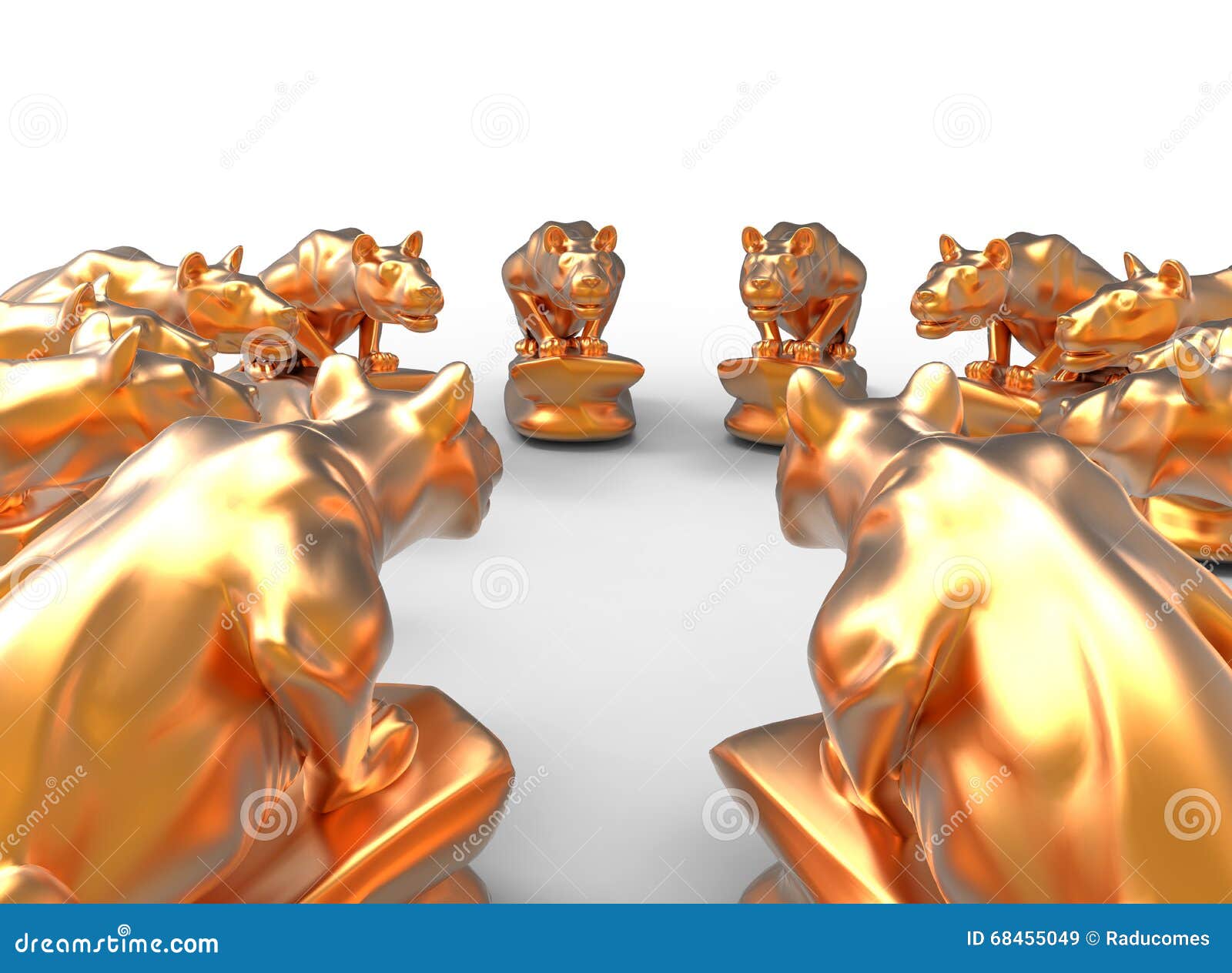 Lioness pack concept stock illustration. Illustration of carnivore ...