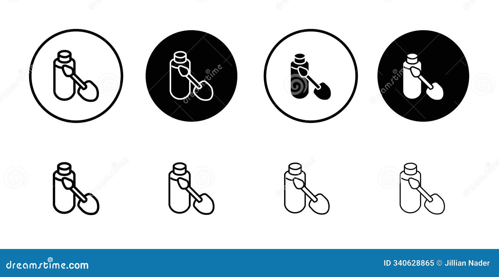 Lip Gloss Icon Outline Vector for Web Ui Stock Illustration ...