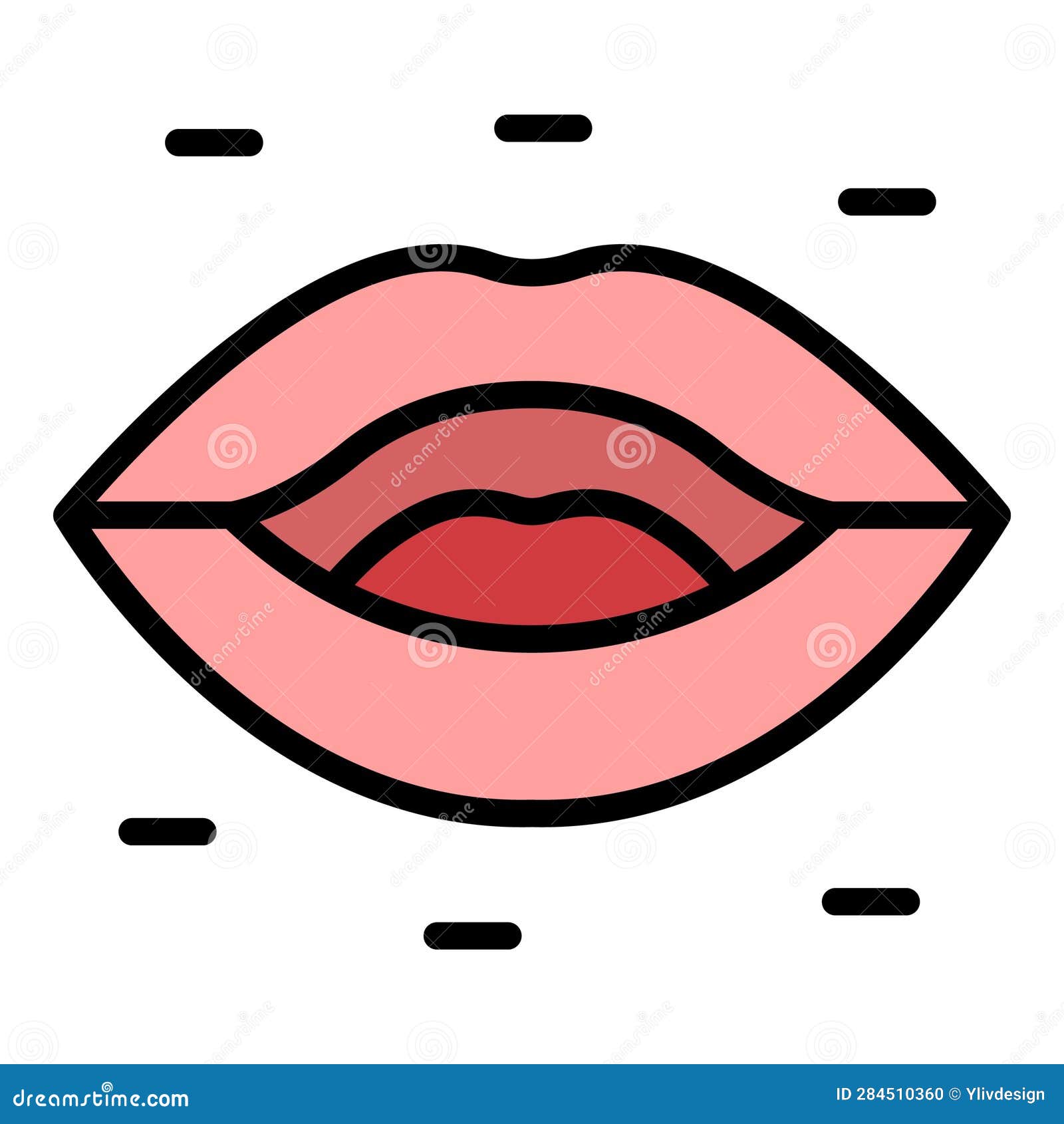 Lip Sync Animation. Cartoon Character Talking Mouth, English Sounds ...