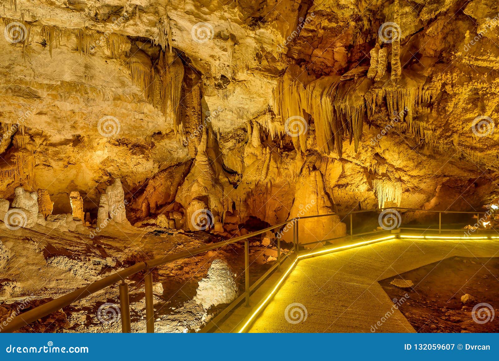 Lipa Cave Lipska Pecina in Cetinje, Montenegro Editorial Photography ...