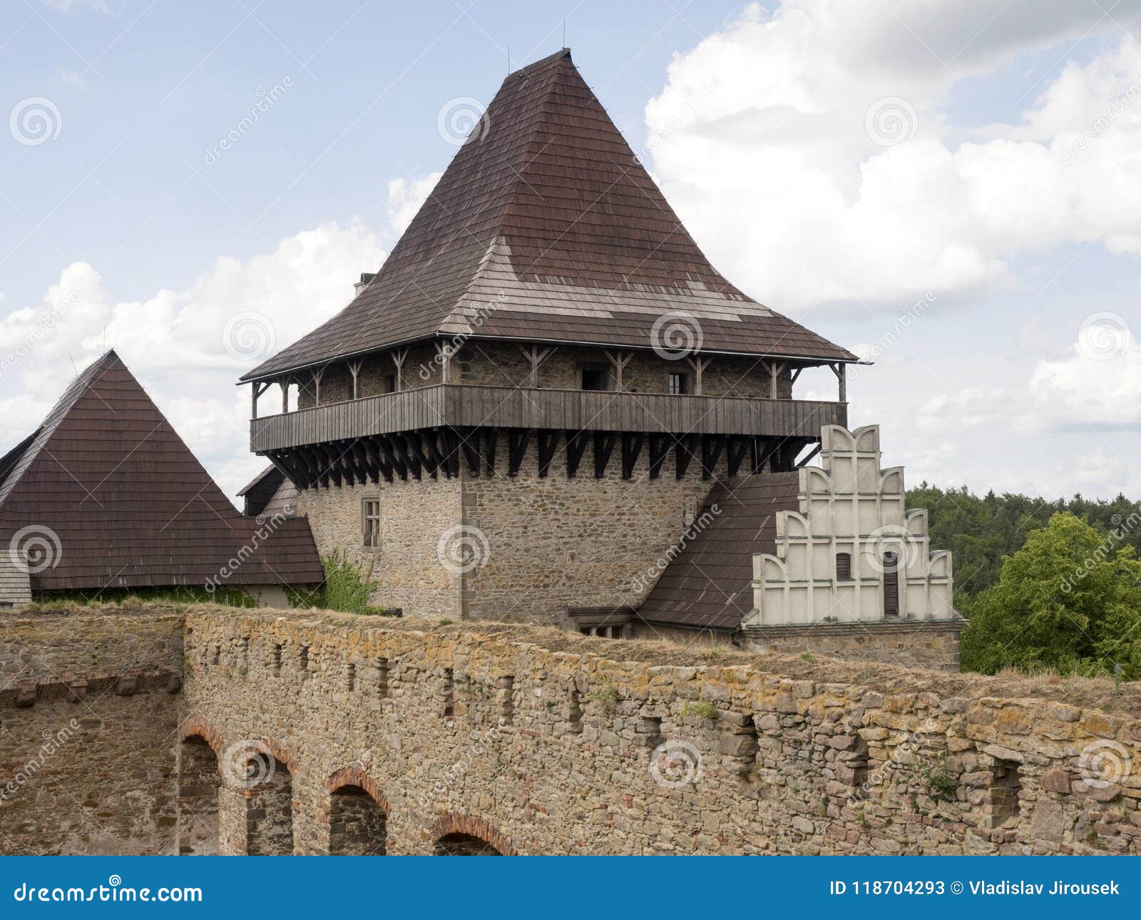 Lipnice Castle from the Beginning of the Fourteenth Century, Czech ...