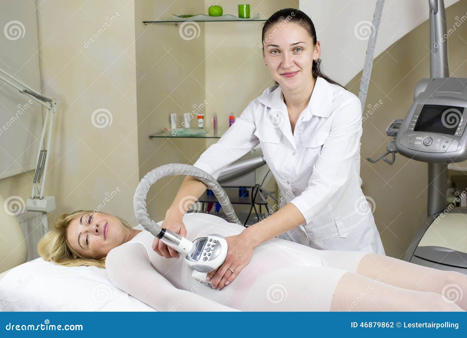 Lipomassage stock photo. Image of equipment, pampering - 46879862
